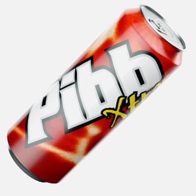 Pibb Xtra Can 568ml - 3D Model by murtazaboyraz