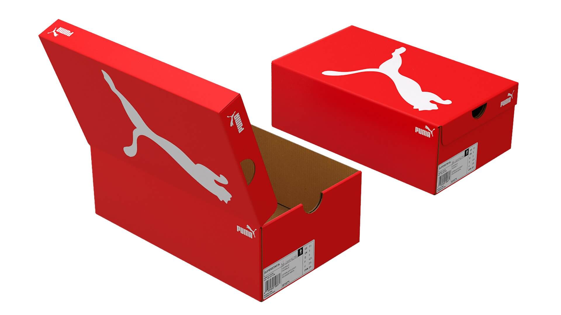 Puma Shoe Box 003 - 3D Model by murtazaboyraz