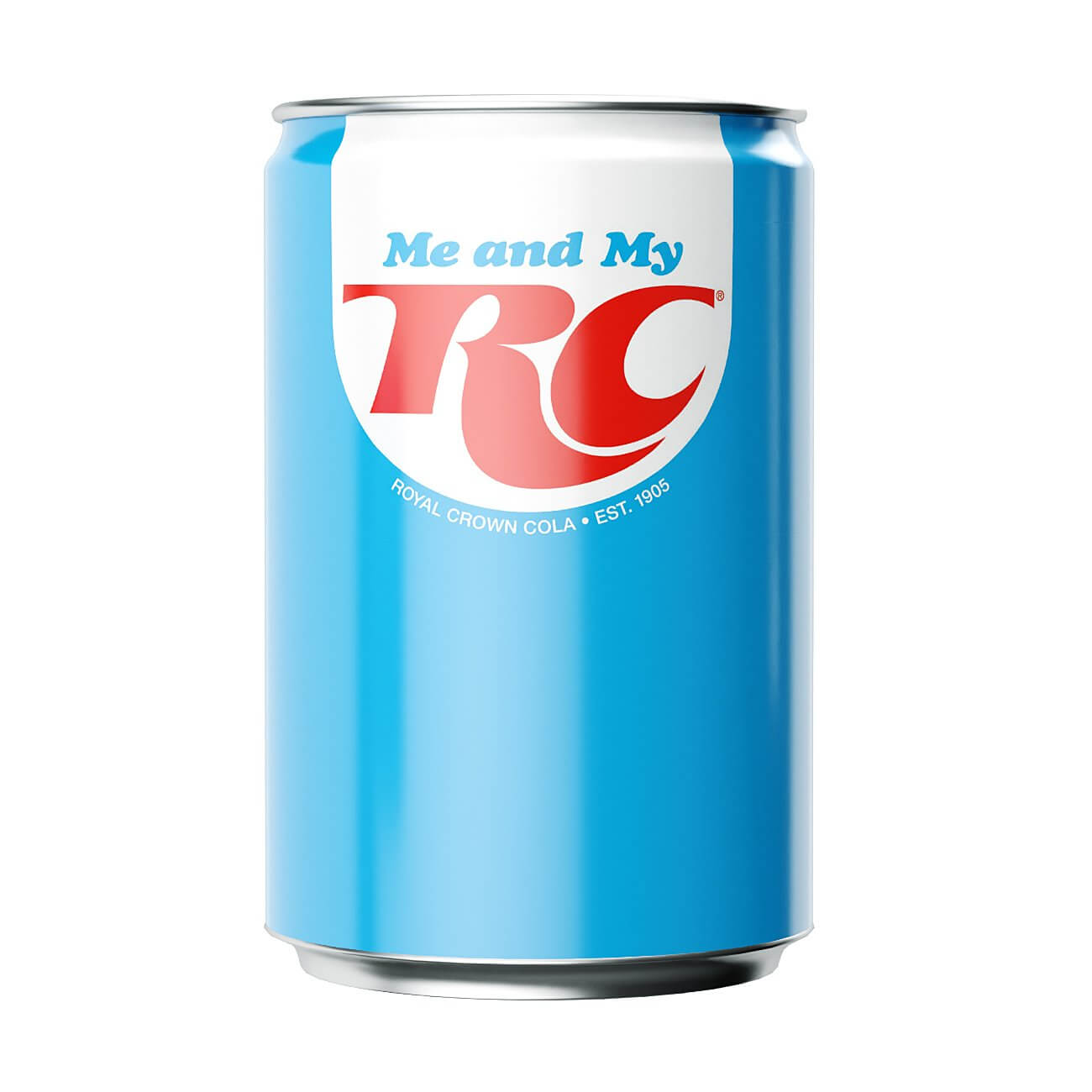 RC Cola Royal Crown Cola Soda Can 163ml Slim - 3D Model by murtazaboyraz