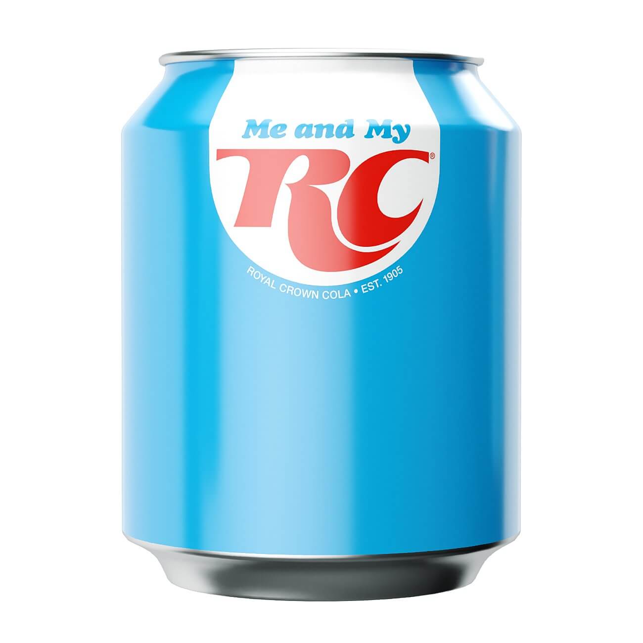 RC Cola Royal Crown Cola Soda Can 250ml - 3D Model by murtazaboyraz