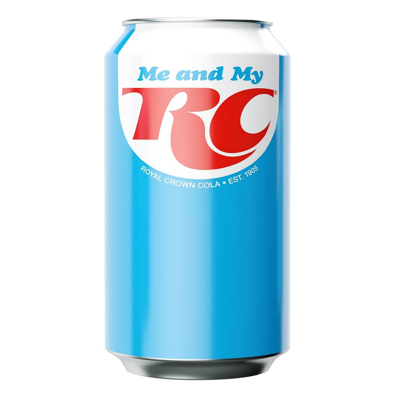 RC Cola Royal Crown Cola Soda Can 375ml - 3D Model by murtazaboyraz