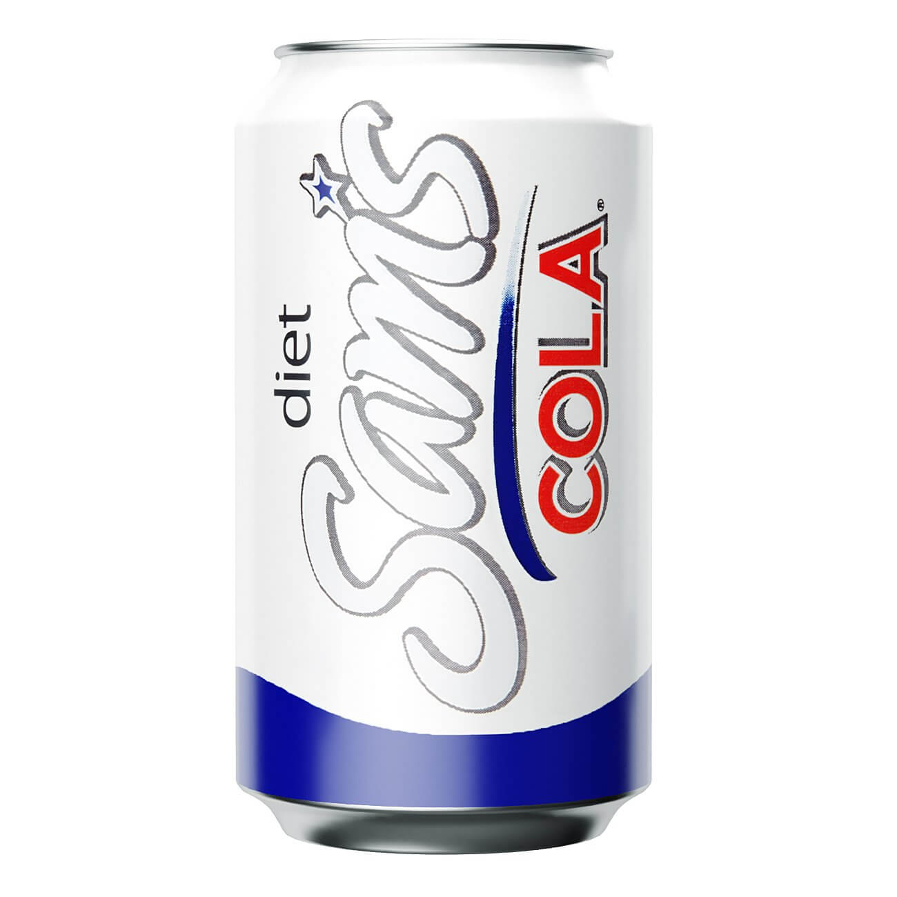 Sams Cola Diet Soda Can 375ml - 3D Model by murtazaboyraz