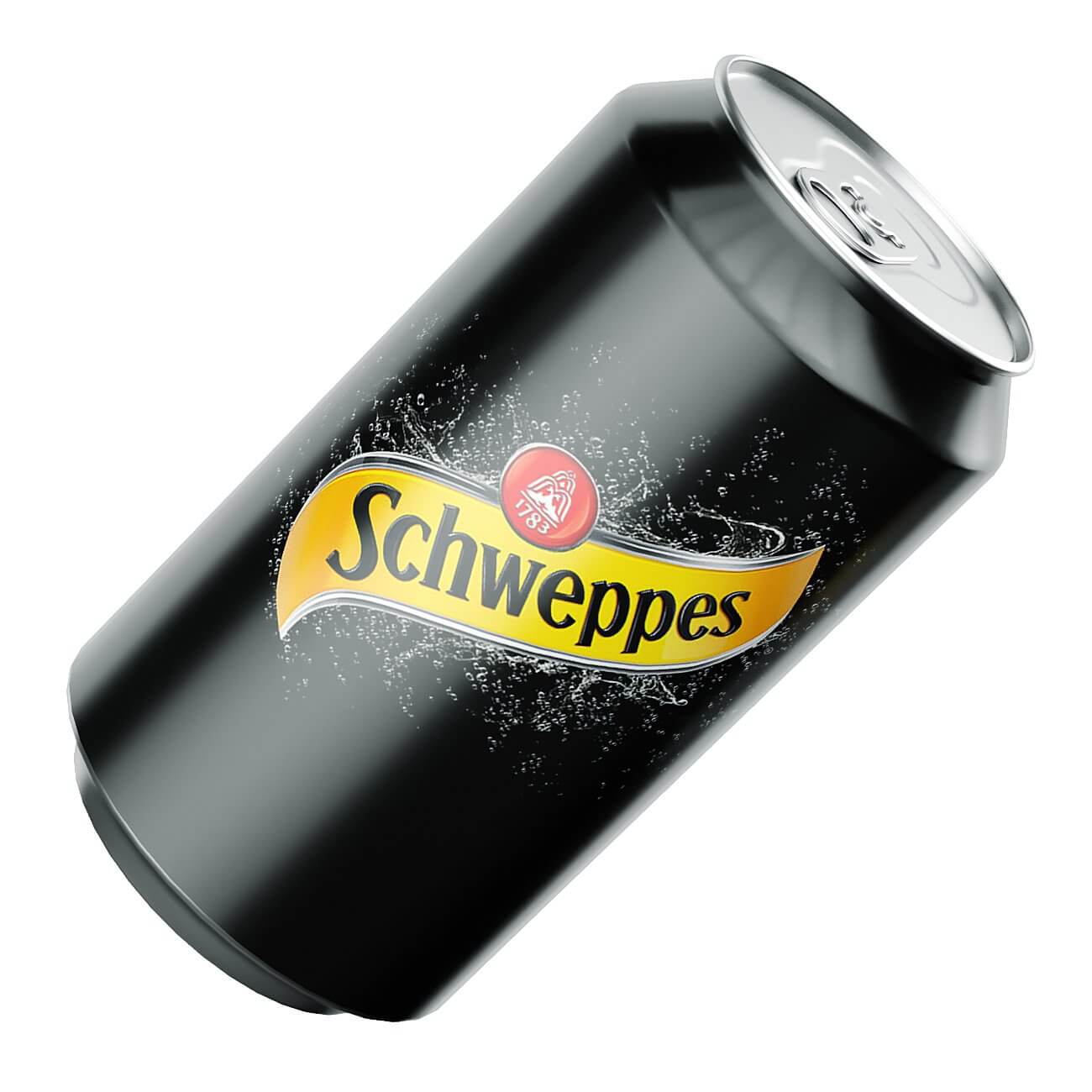 Schweppes Cans 375ml - 3D Model by murtazaboyraz