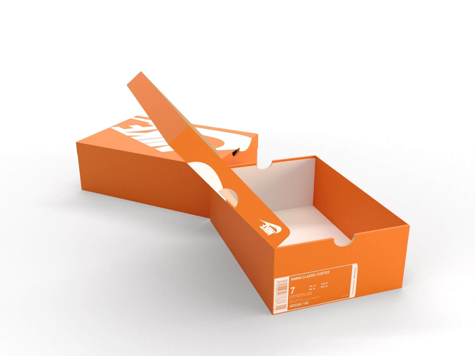Shoe Box Nike - 3D Model by murtazaboyraz