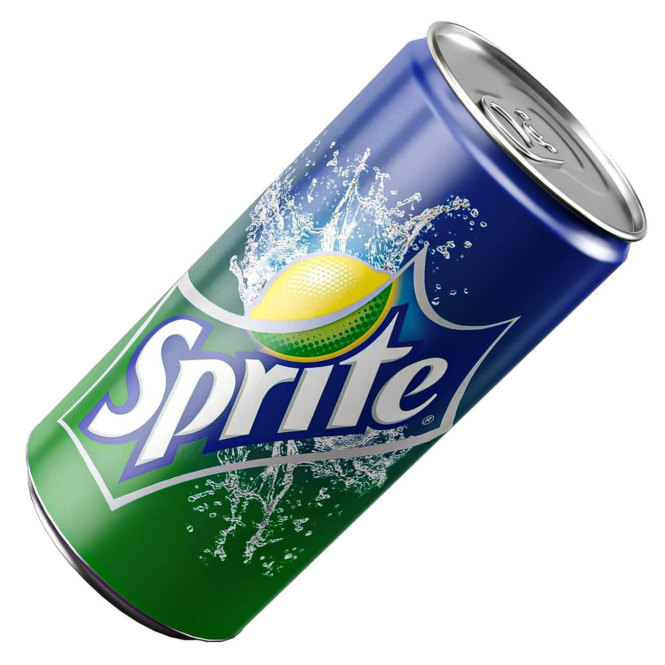 Sprite Cans 250ml Slim - 3D Model by murtazaboyraz