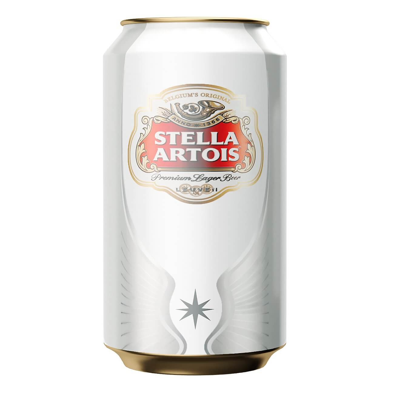 Stella Artois Beer Cans 375ml - 3D Model by murtazaboyraz