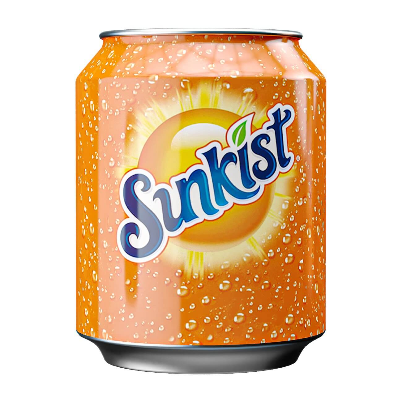Sunkist Orange Soda 250ml - 3D Model by murtazaboyraz