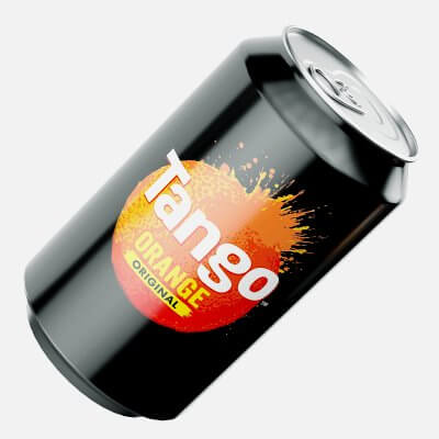 Tango Orange Can 355ml - 3D Model by murtazaboyraz