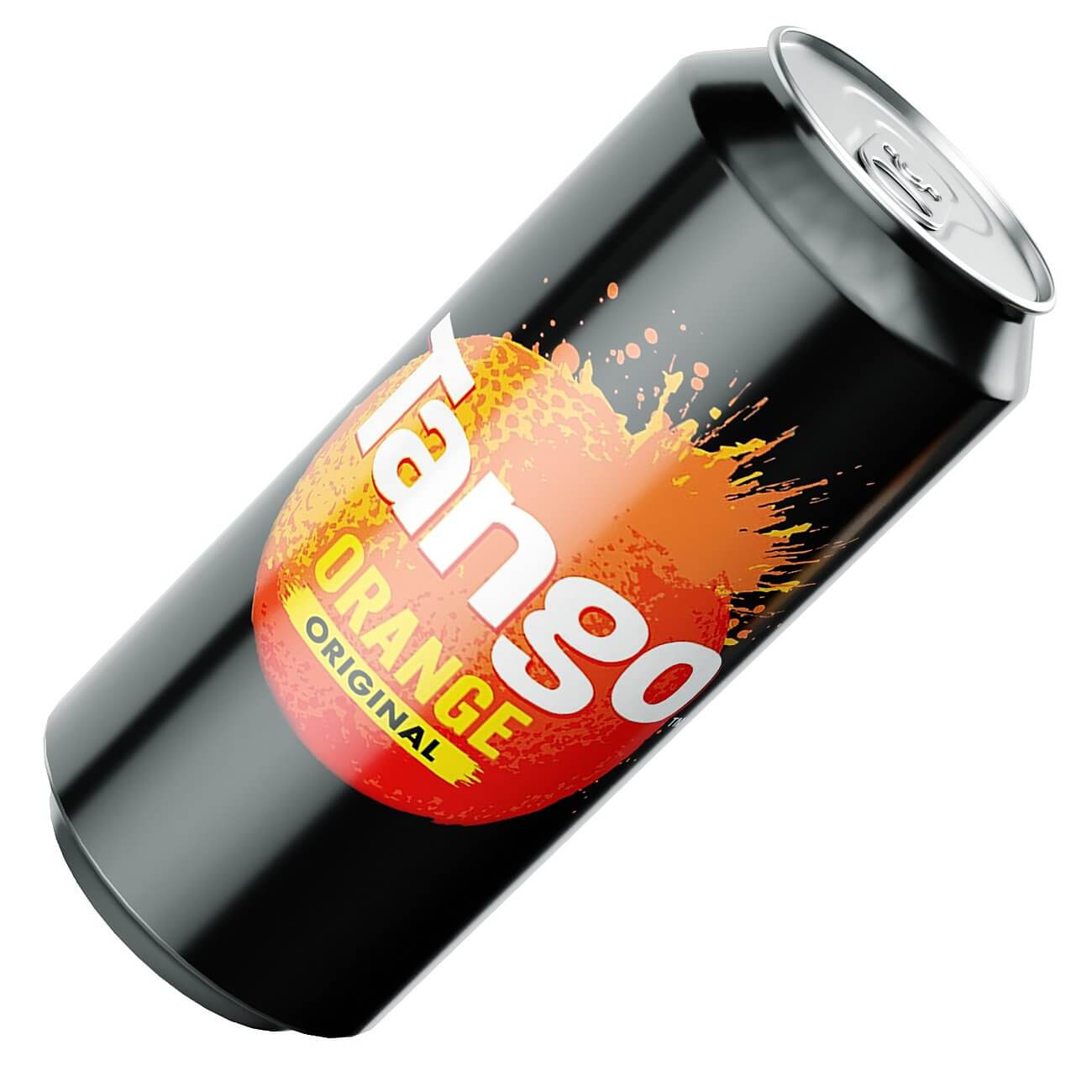 Tango Orange Can 500ml - 3D Model by murtazaboyraz