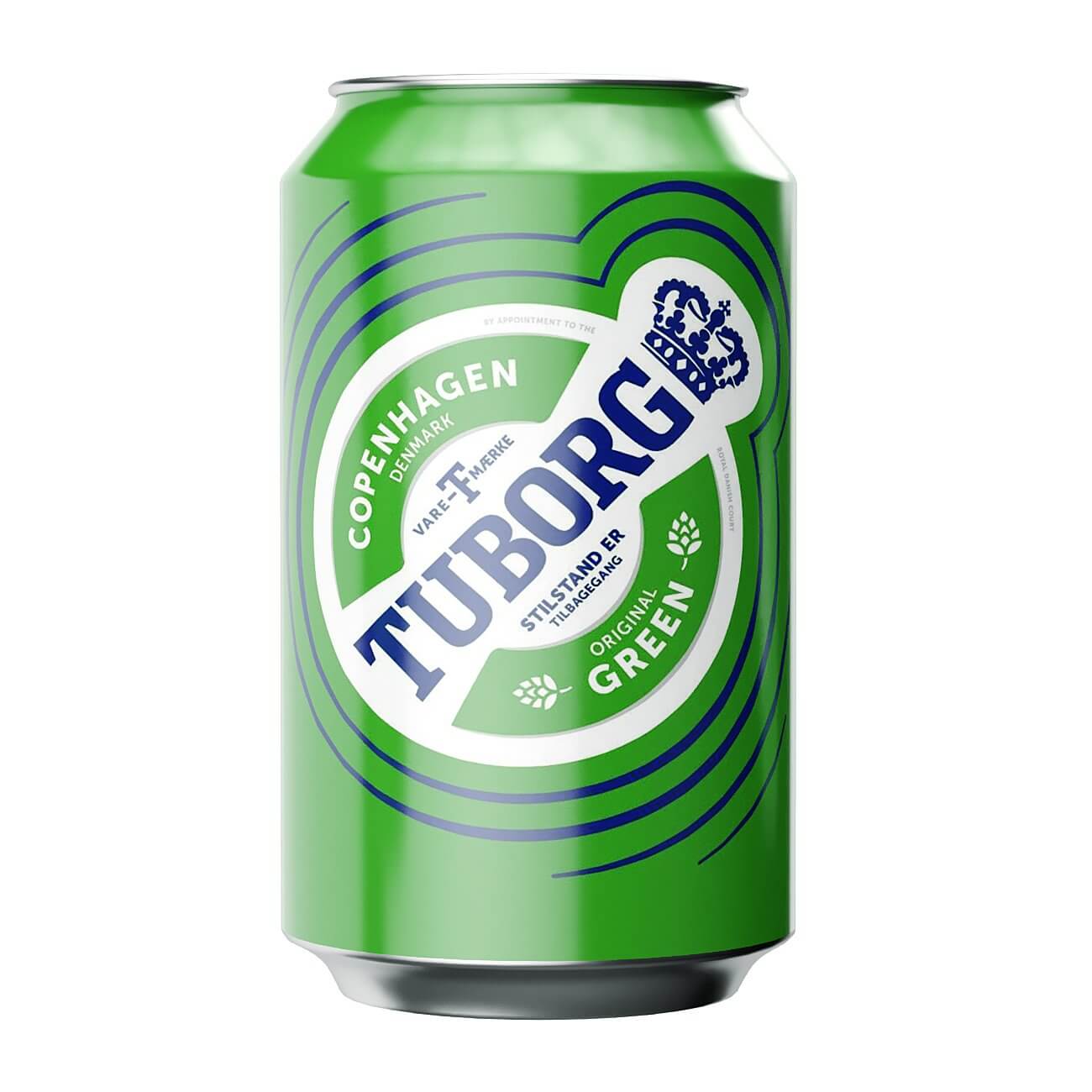 Tuborg Beer Cans 355ml - 3D Model by murtazaboyraz