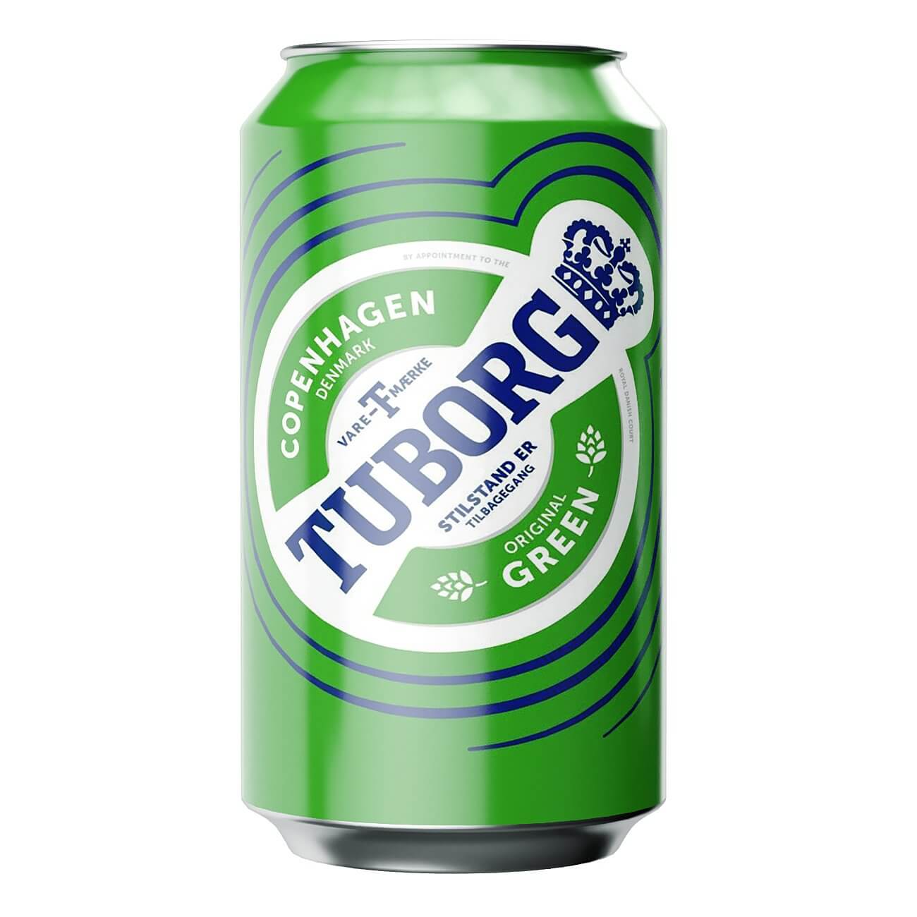 Tuborg Beer Cans 375ml - 3D Model by murtazaboyraz