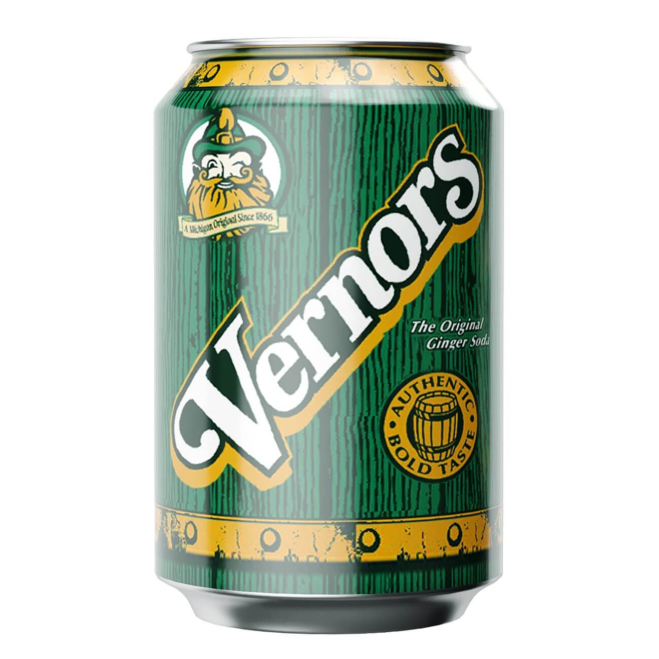 Vernors Ginger Ale Soda 330ml - 3D Model by murtazaboyraz