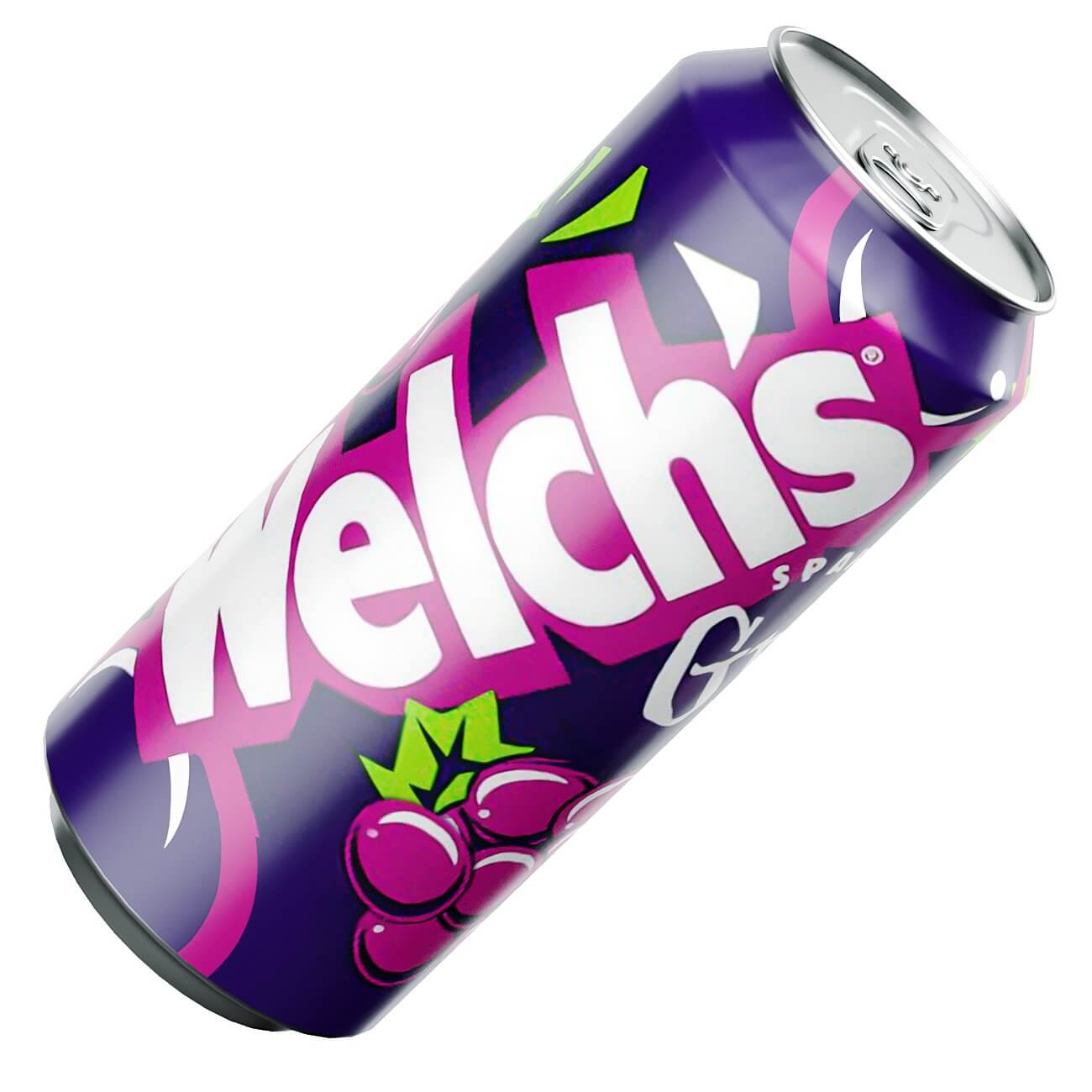 Welch's Grape Soda Can 500ml - 3D Model by murtazaboyraz