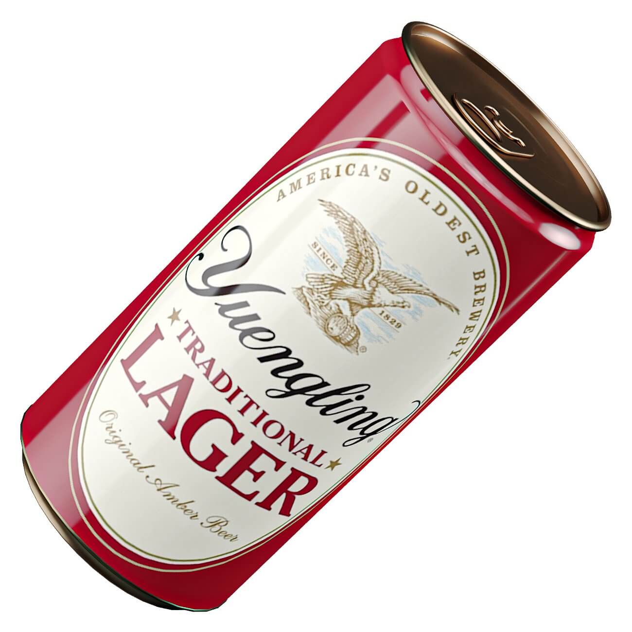 Yuengling Traditional Lager Beer 250ml Slim - 3D Model by murtazaboyraz