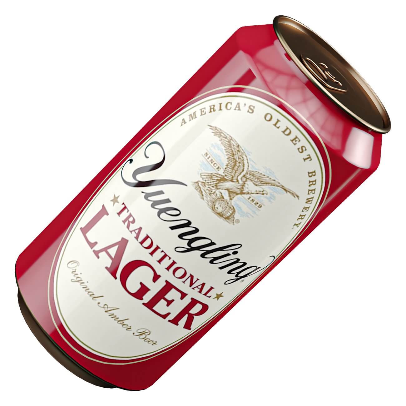 Yuengling Traditional Lager Beer 440ml - 3D Model by murtazaboyraz