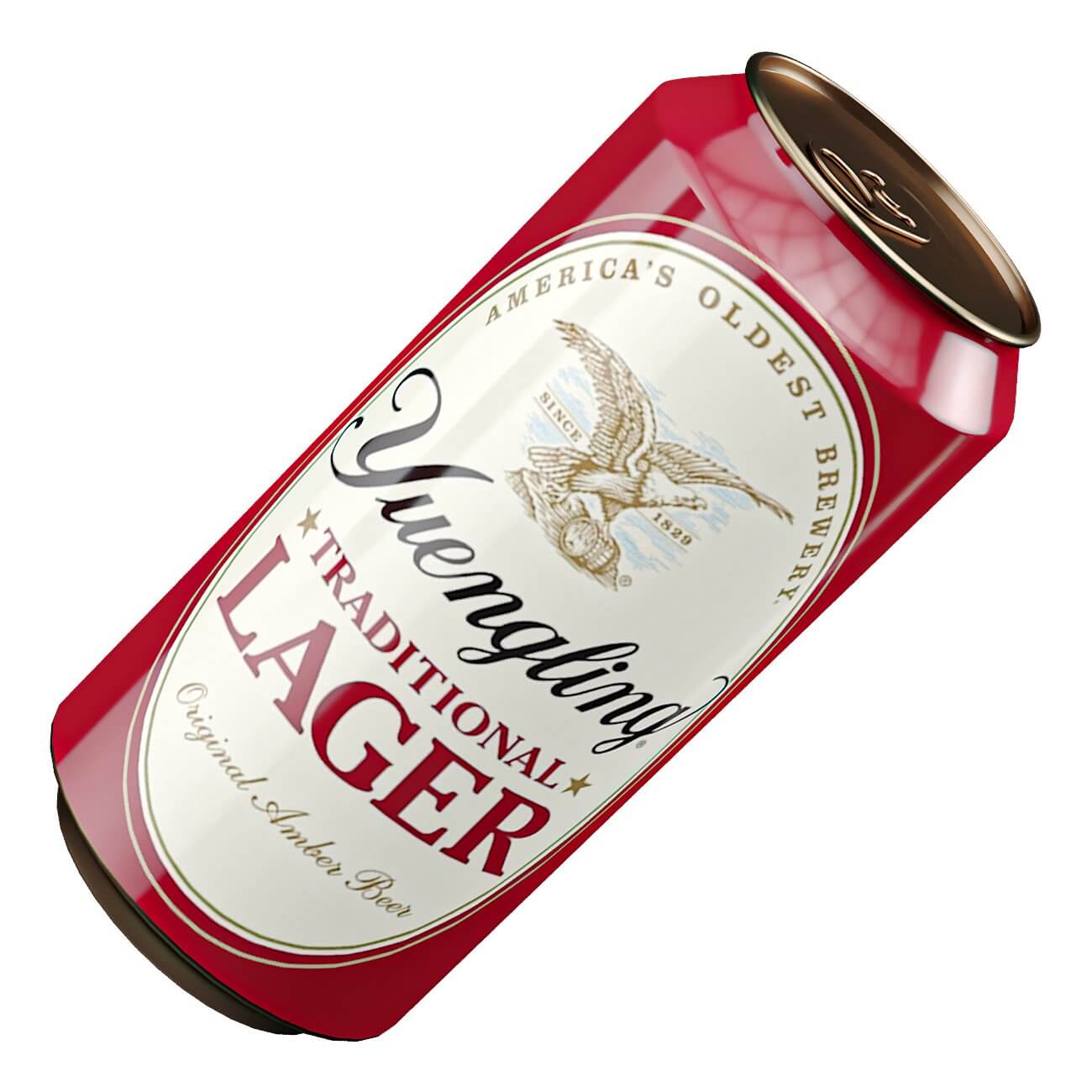 Yuengling Traditional Lager Beer 473ml - 3D Model by murtazaboyraz