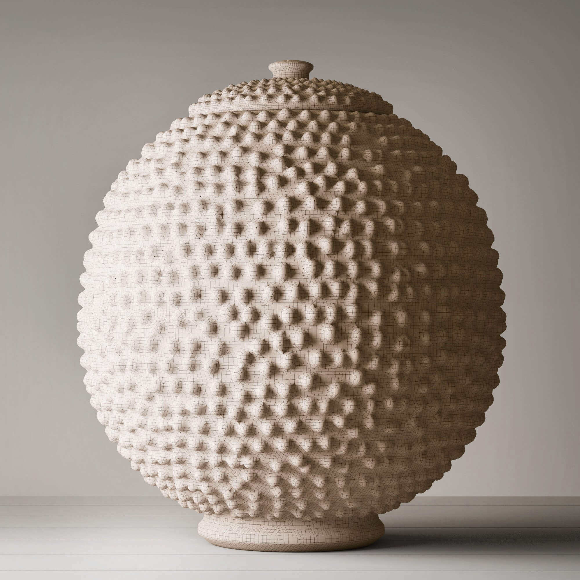 African Lobi Pot Collection - 3D Model by musladinov