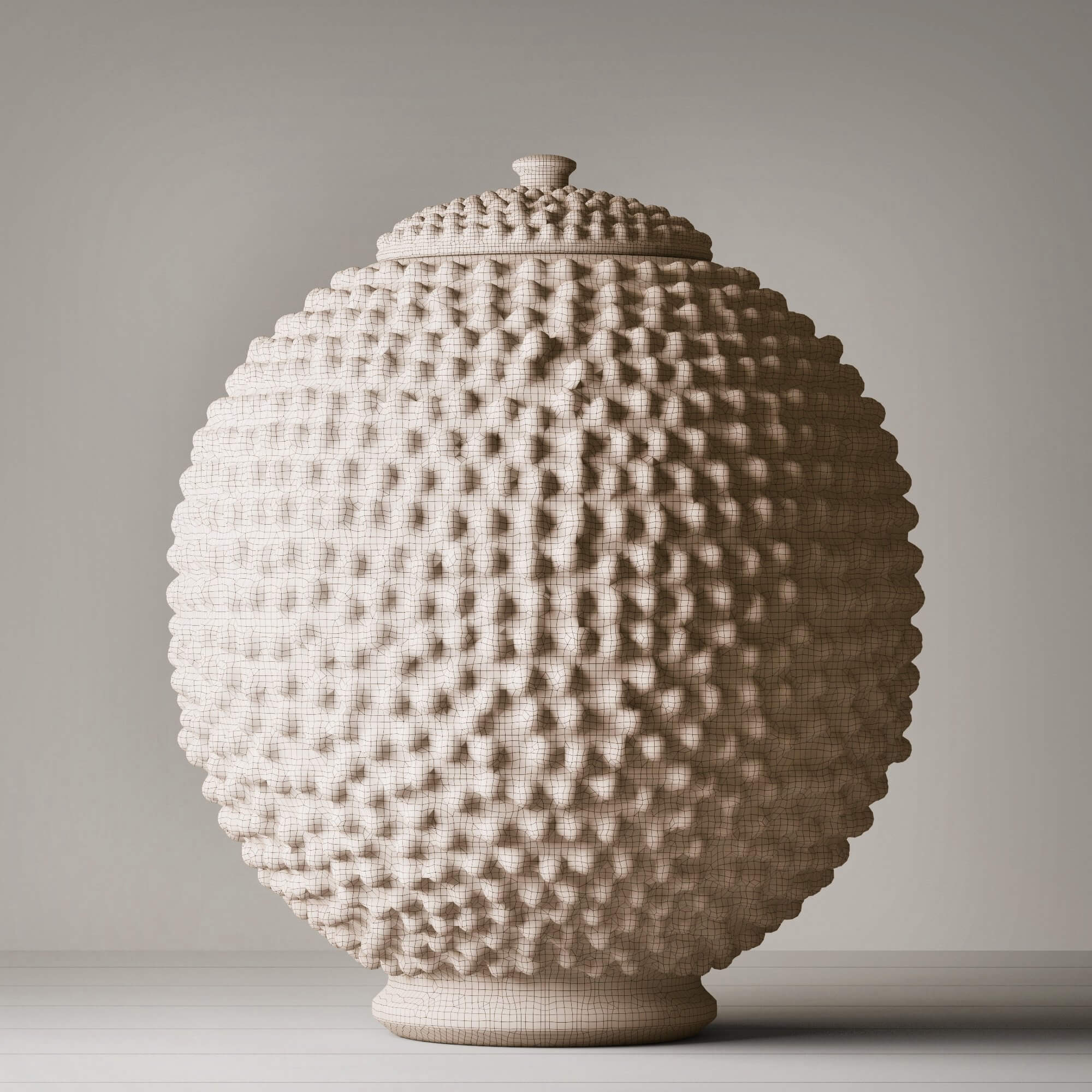 African Lobi Pot Collection - 3D Model by musladinov