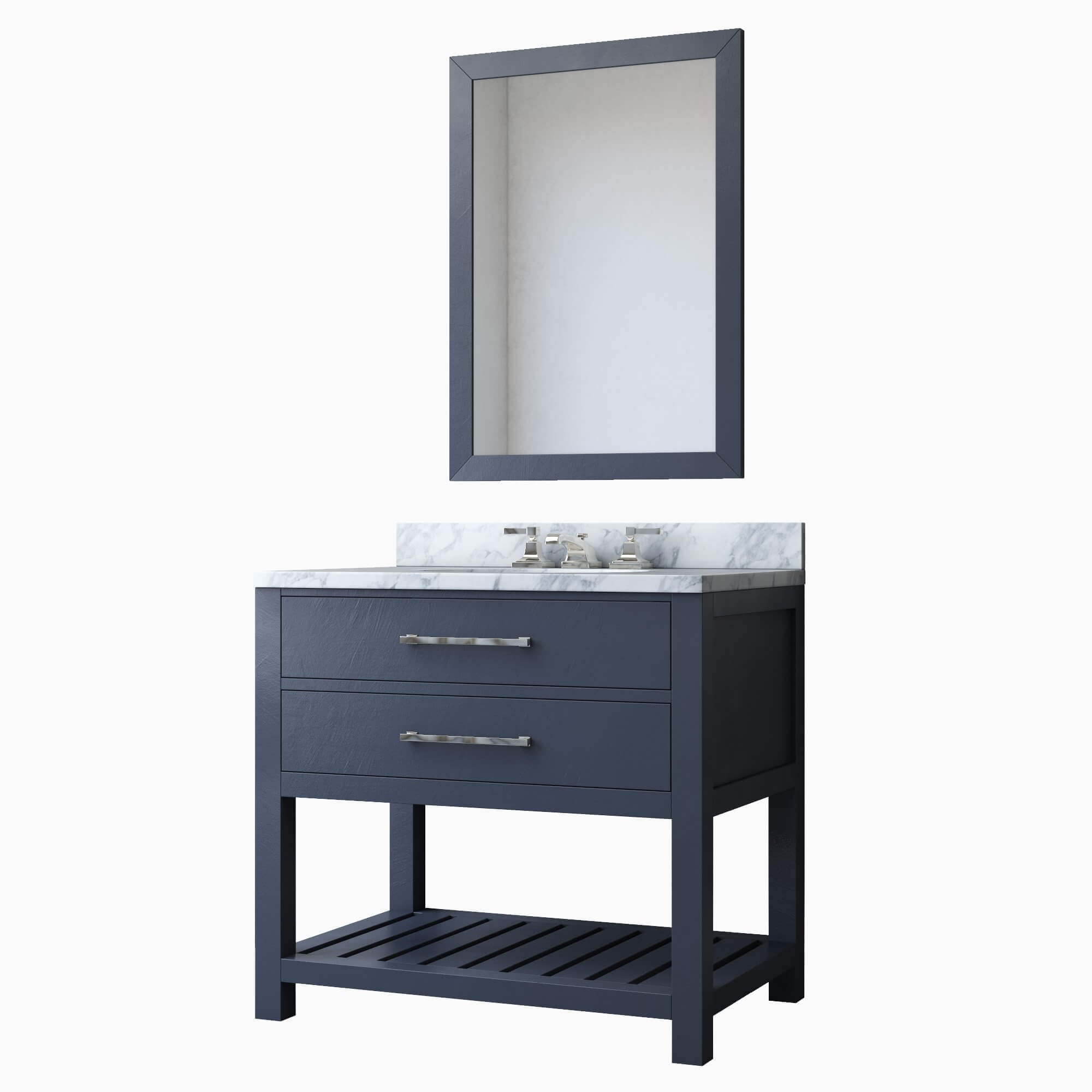 Hutton 2-Drawer Single Washstand 3D Model by musladinov