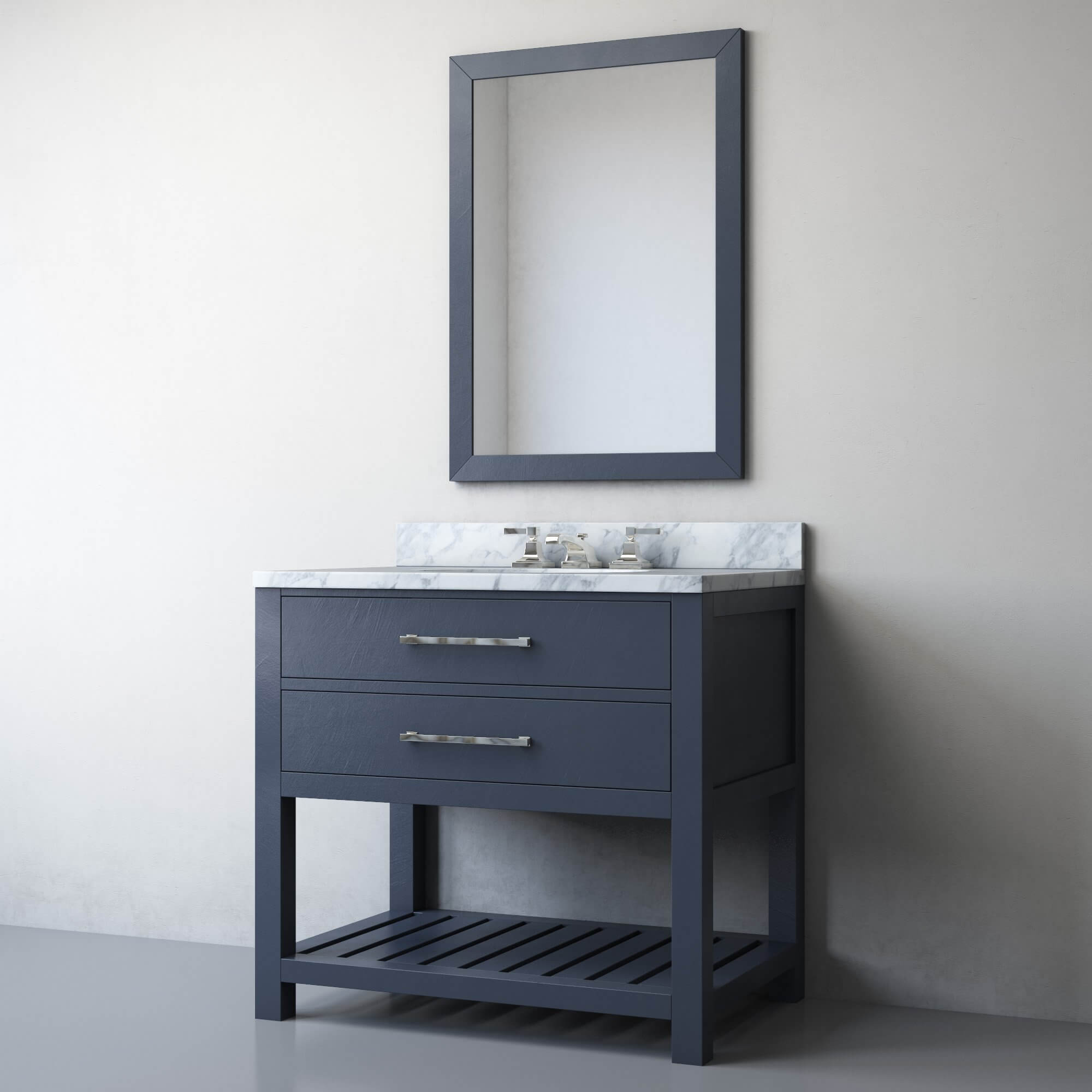 Hutton 2-Drawer Single Washstand 3D Model by musladinov