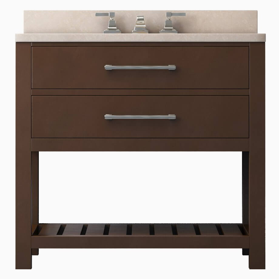 Hutton 2-Drawer Single Washstand 3D Model by musladinov