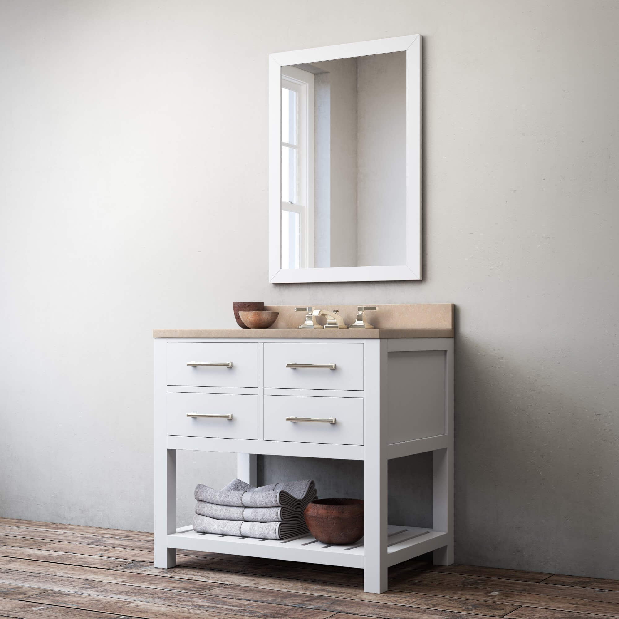 Hutton Single Washstand - 3D Model by musladinov