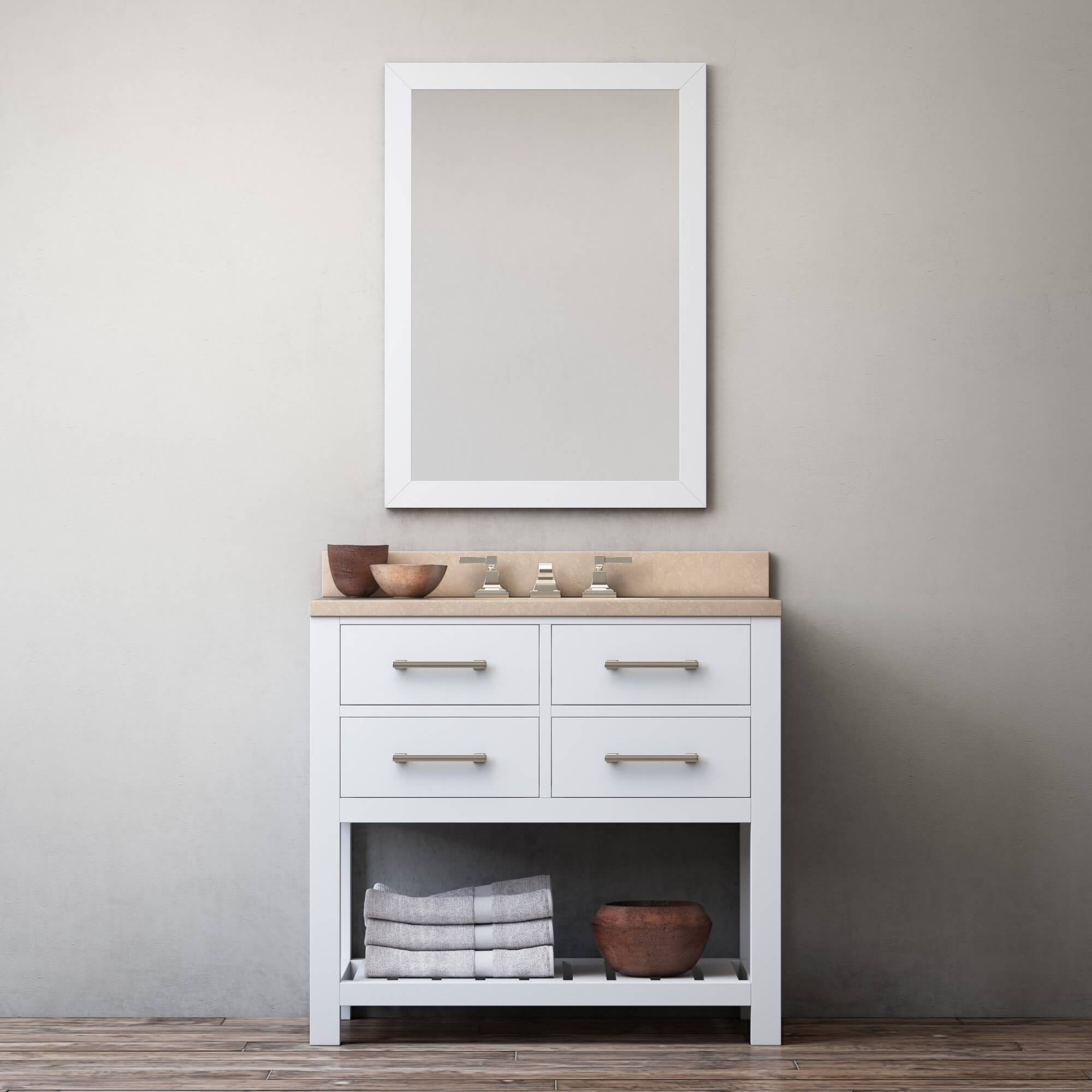 Hutton Single Washstand - 3D Model by musladinov