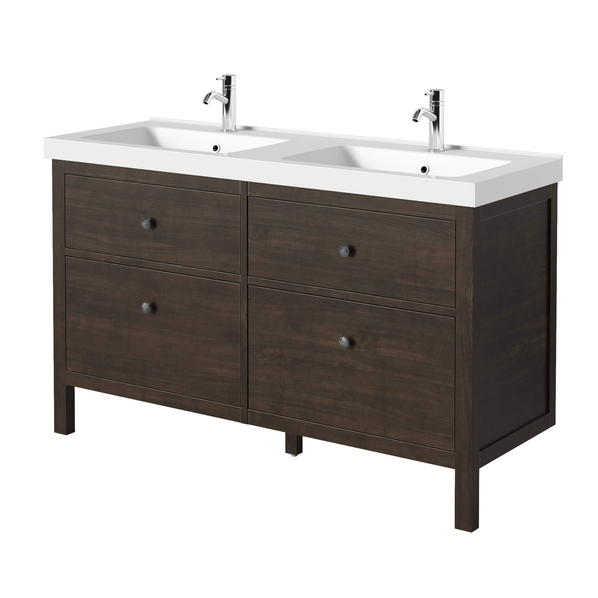 IKEA HEMNES ODENSVIK Sink Cabinet with 4 Drawers - 3D Model by musladinov