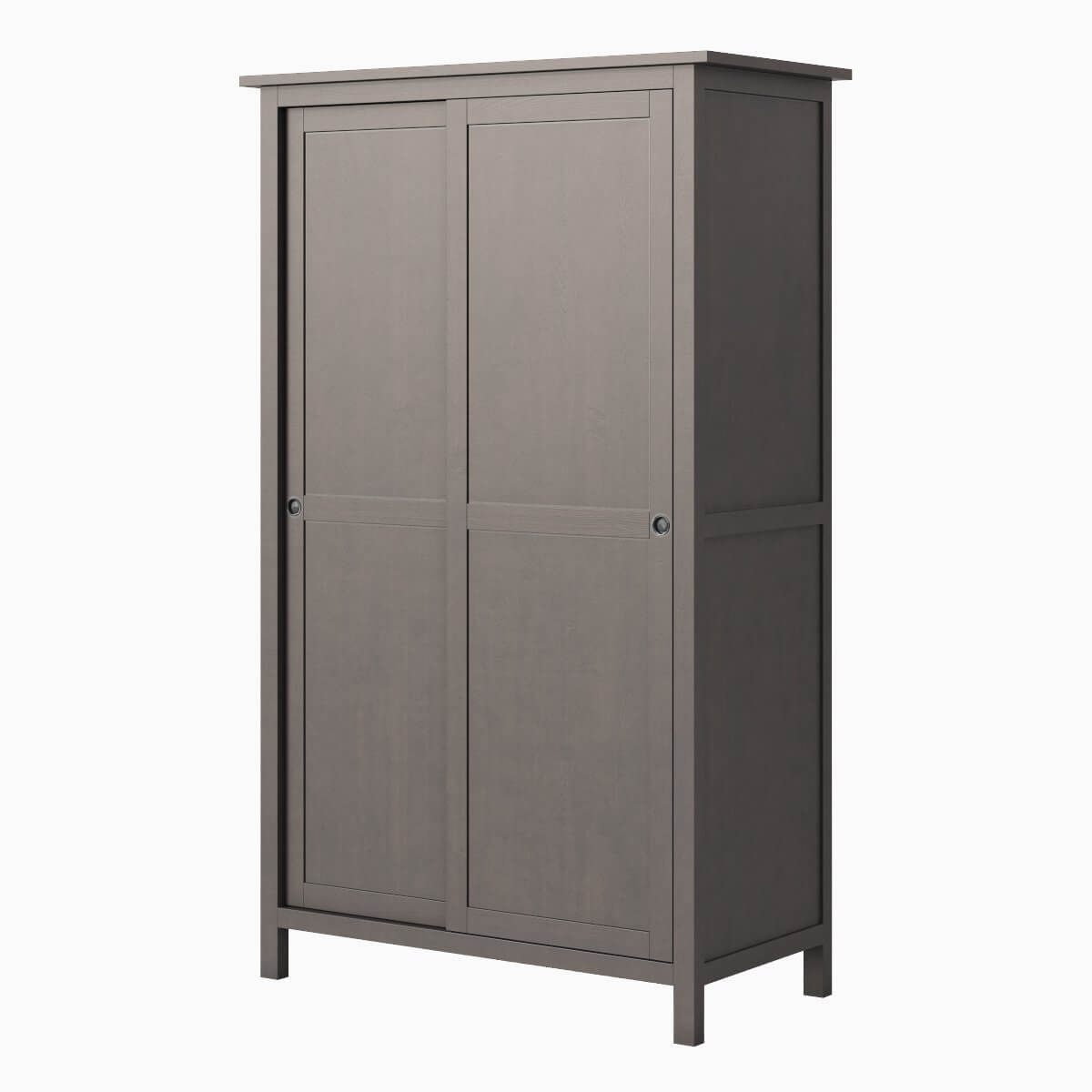 IKEA HEMNES Wardrobe with 2 Sliding Doors - 3D Model by musladinov