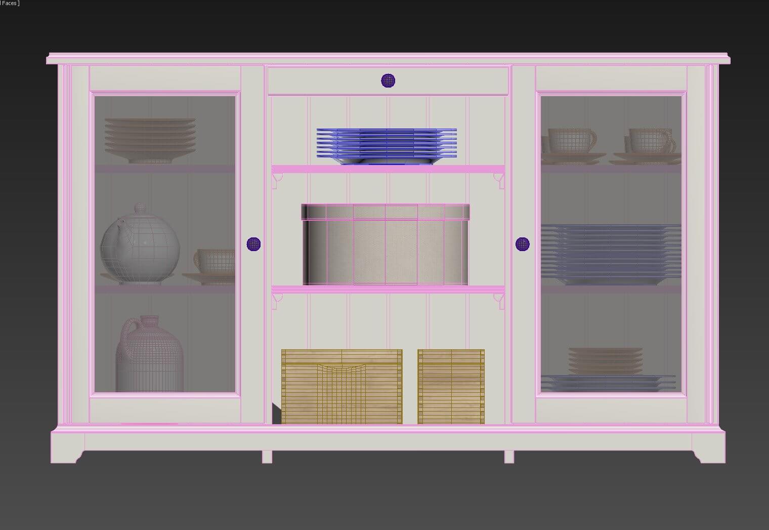 IKEA LIATORP Sideboard - 3D Model by musladinov