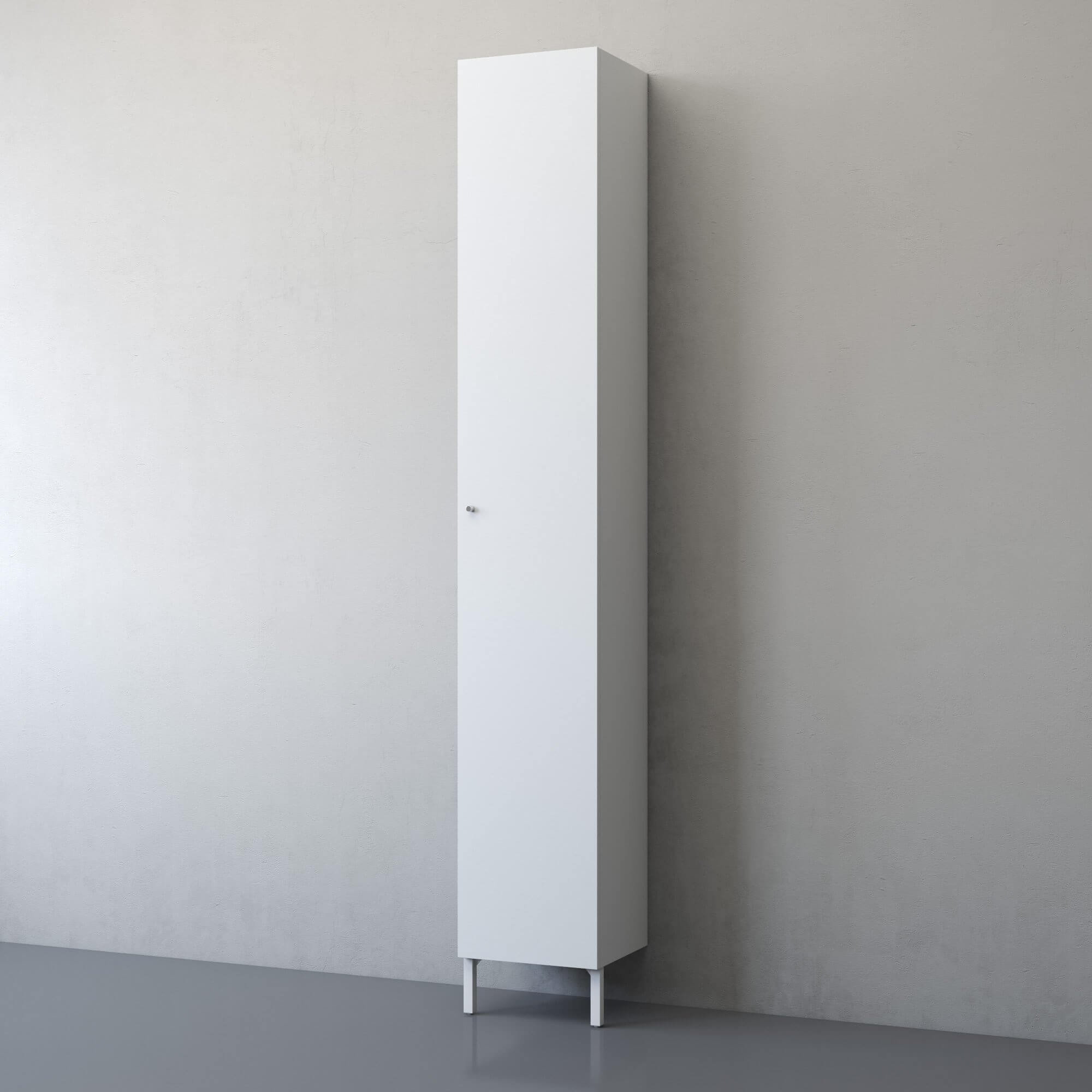 IKEA NYSJON High Cabinet, White - 3D Model by musladinov