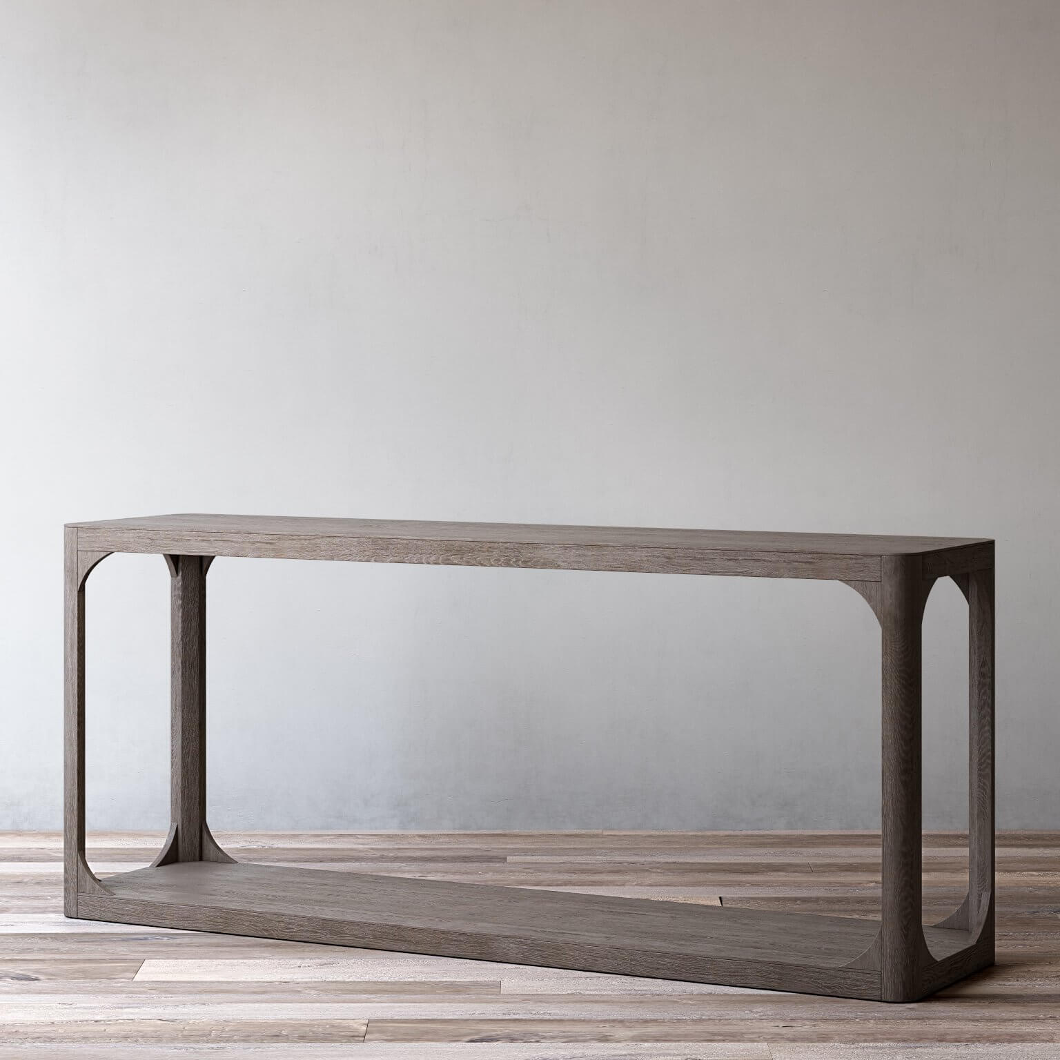 Martens Rectangular Console Table - 3D Model by musladinov