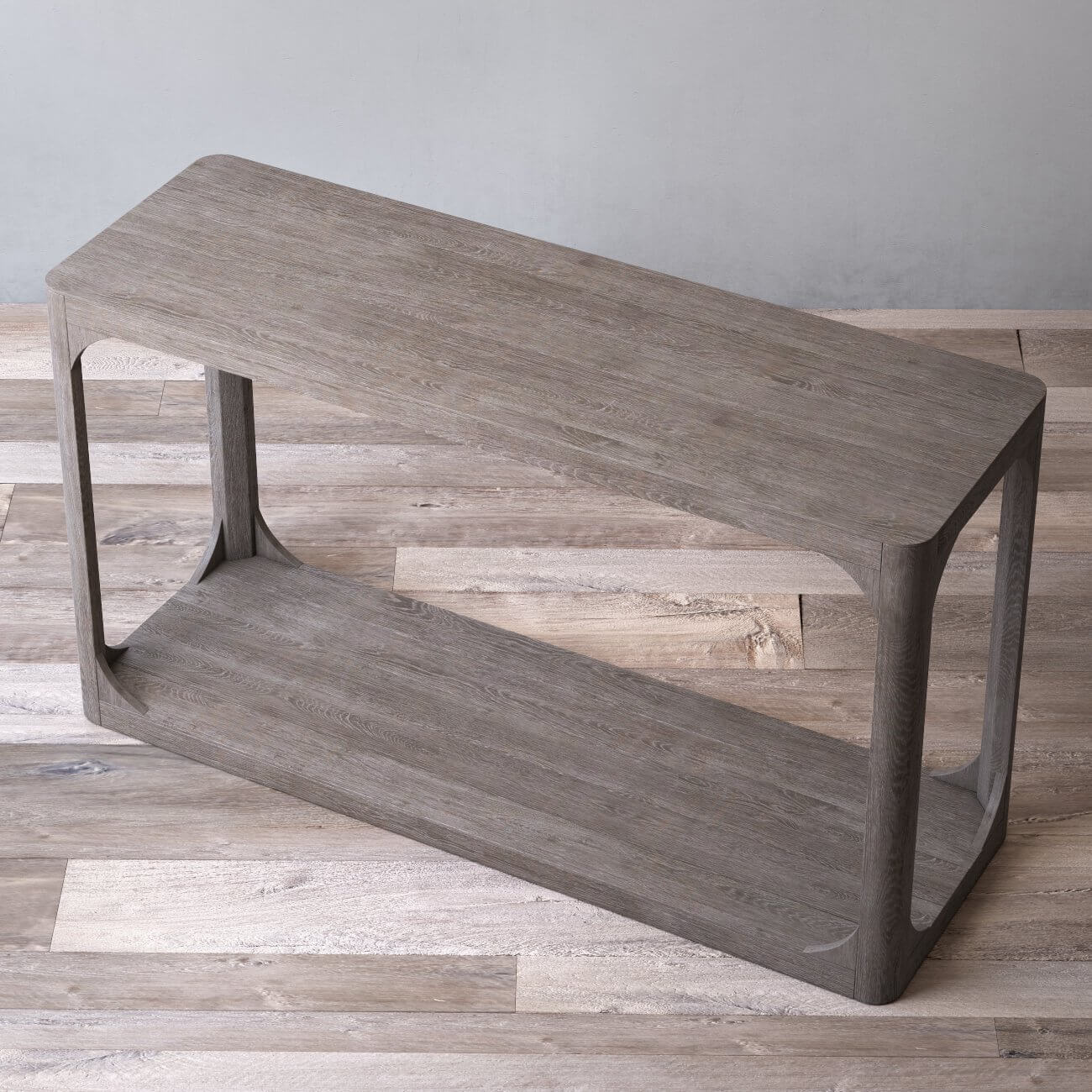 Martens Rectangular Console Table - 3D Model by musladinov