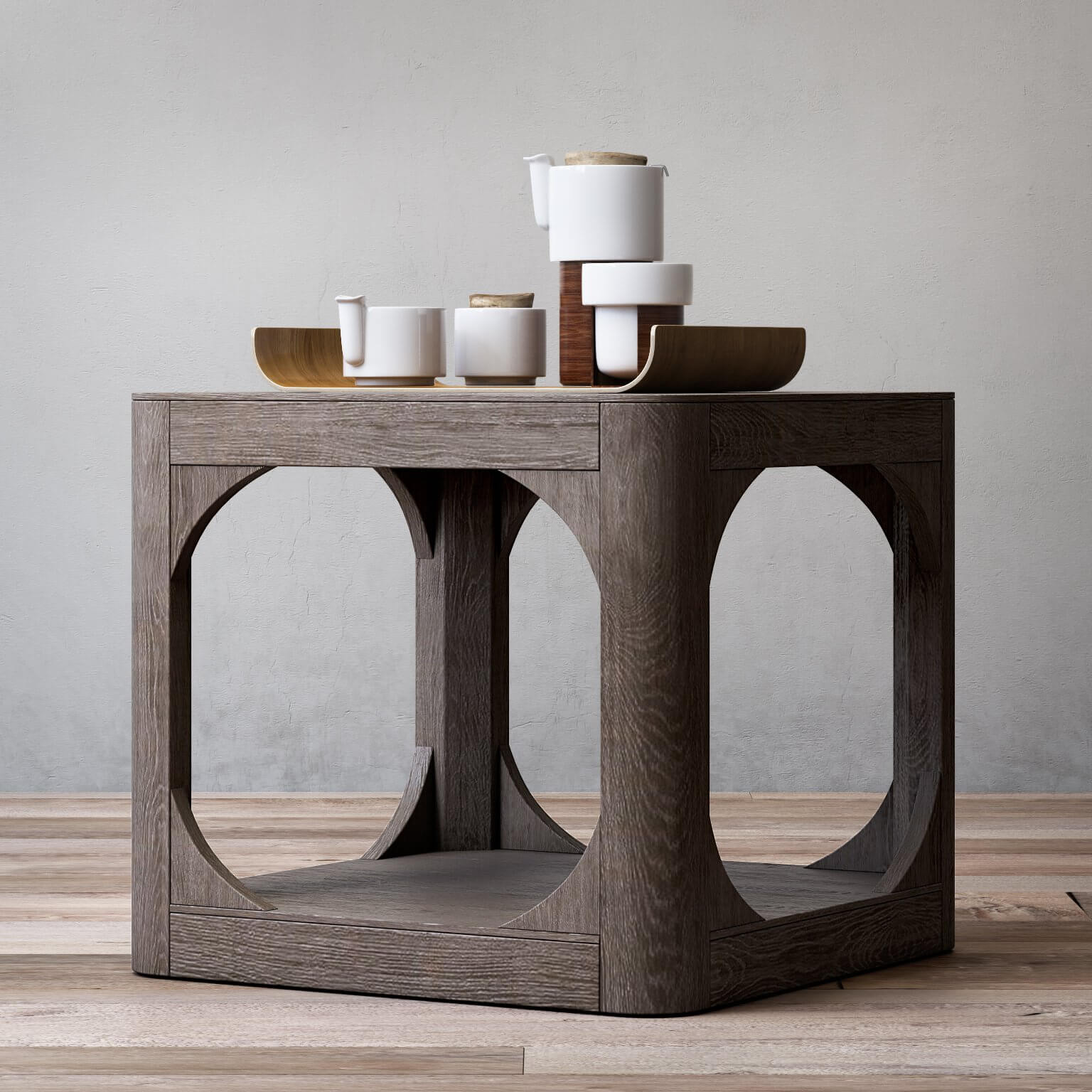 Martens Square Side Table 20sq - 3D Model by musladinov