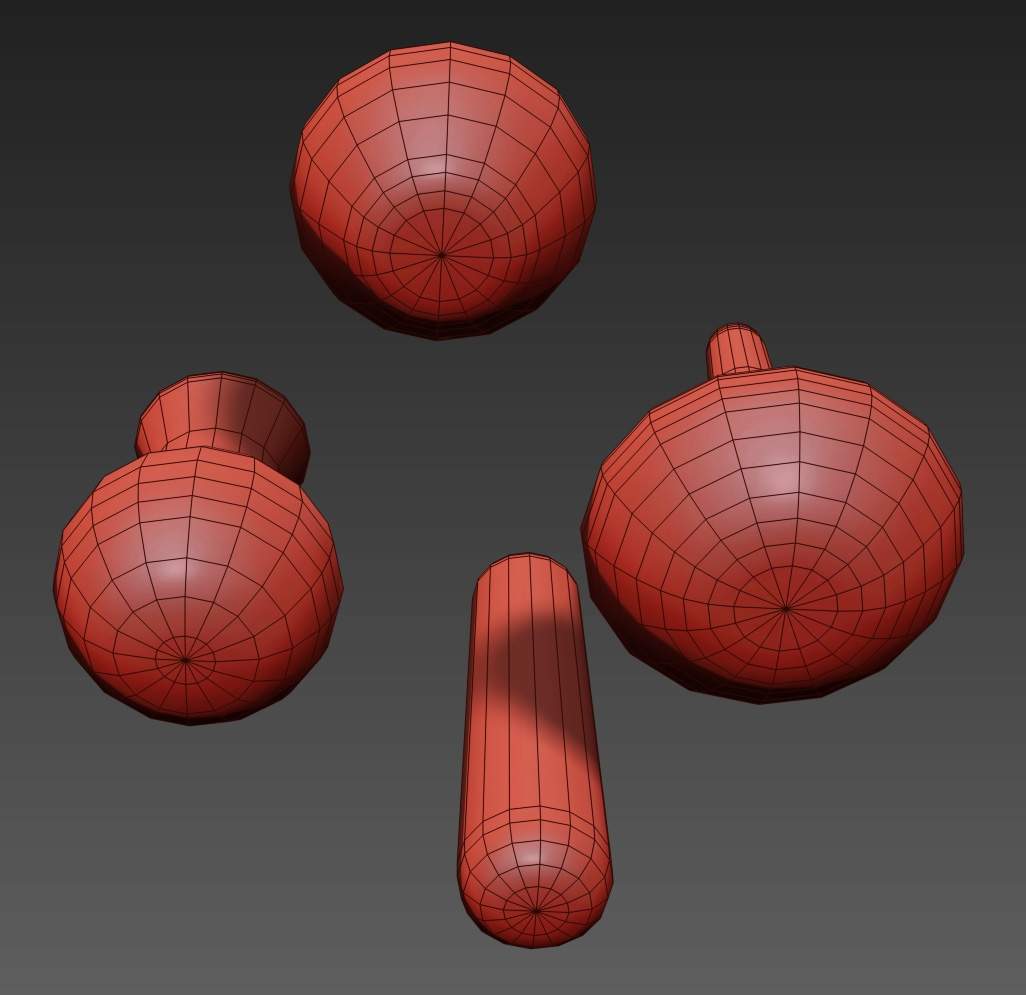 RH Matte White Glass Vase Collection 02 - 3D Model by musladinov