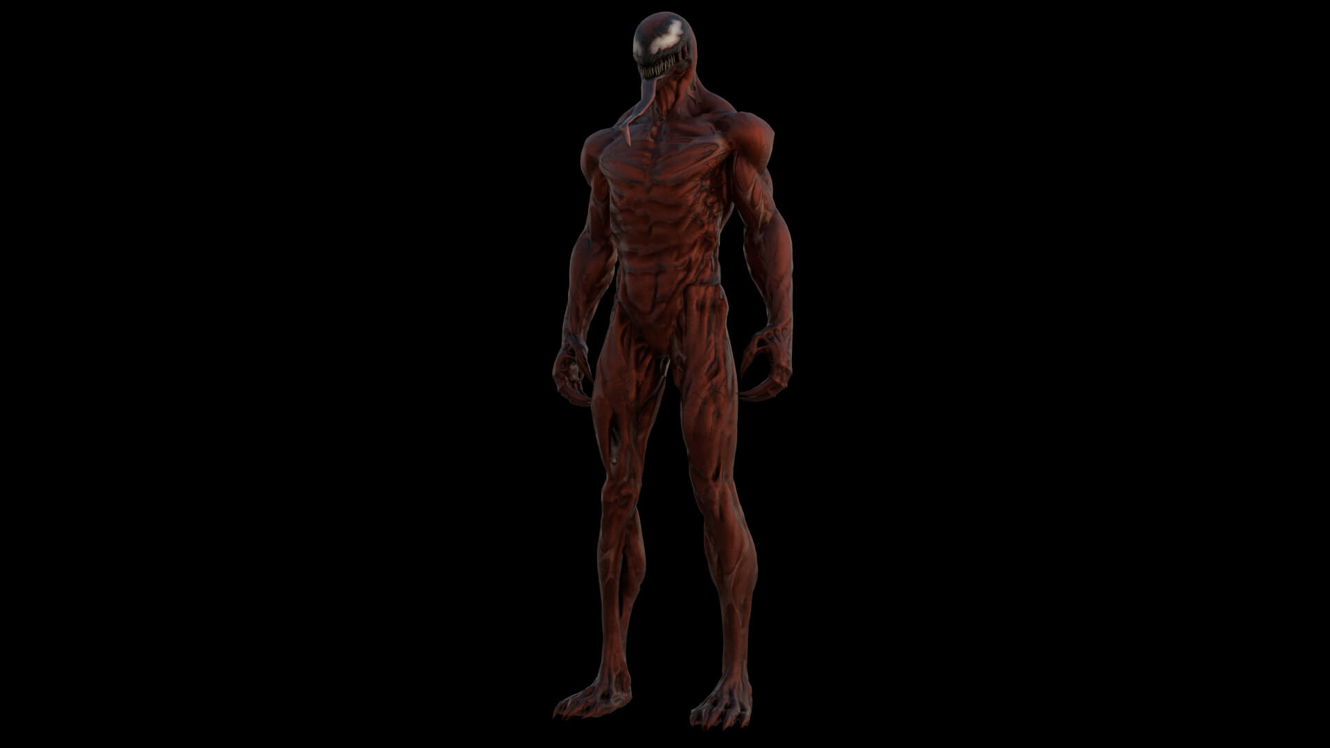 Carnage 3D Model Rigged and Game Ready by MustafaMohmmed