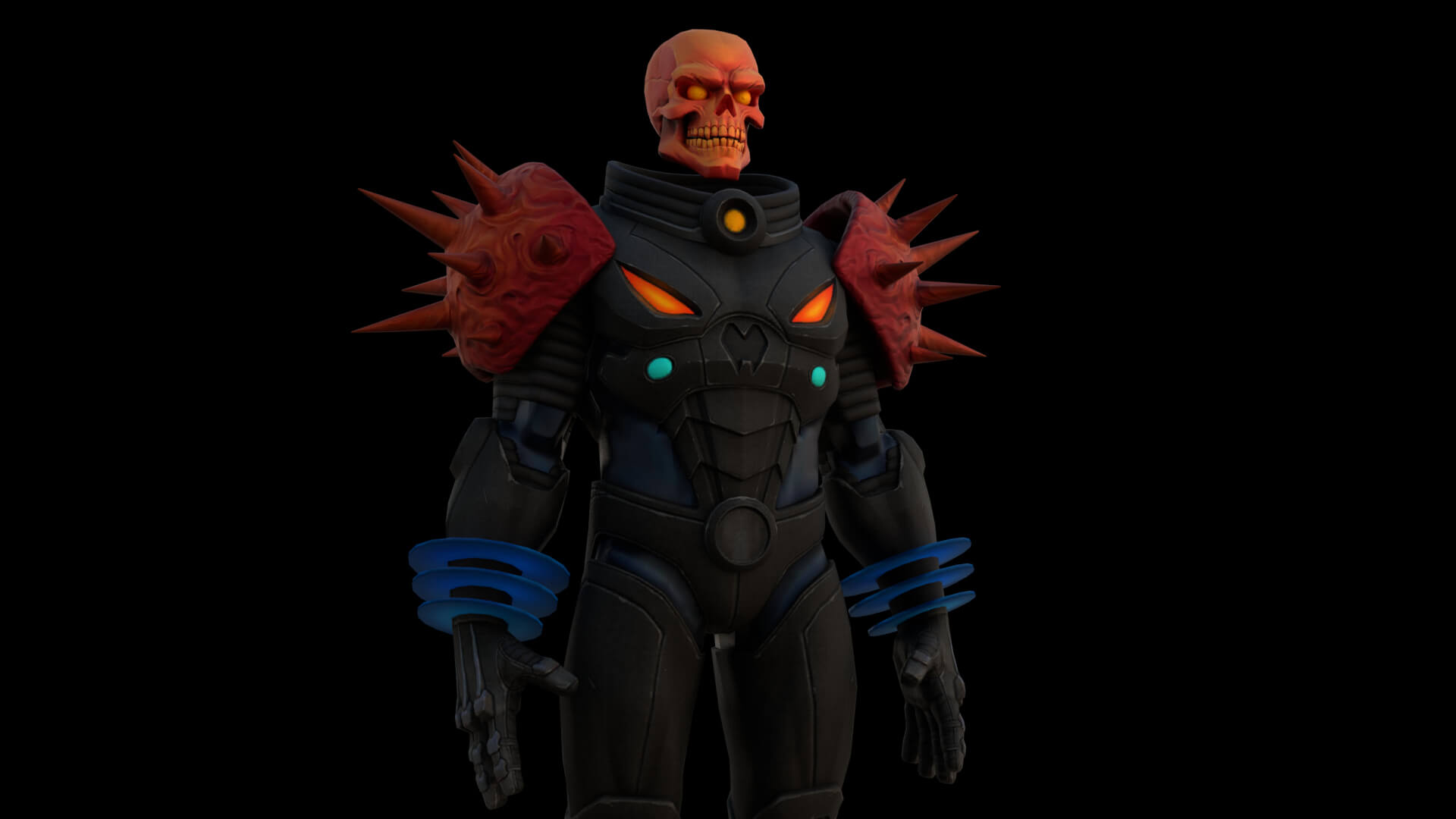 Cosmic Ghost Rider 3D Intergalactic Warrior Rigged Game Rea by ...