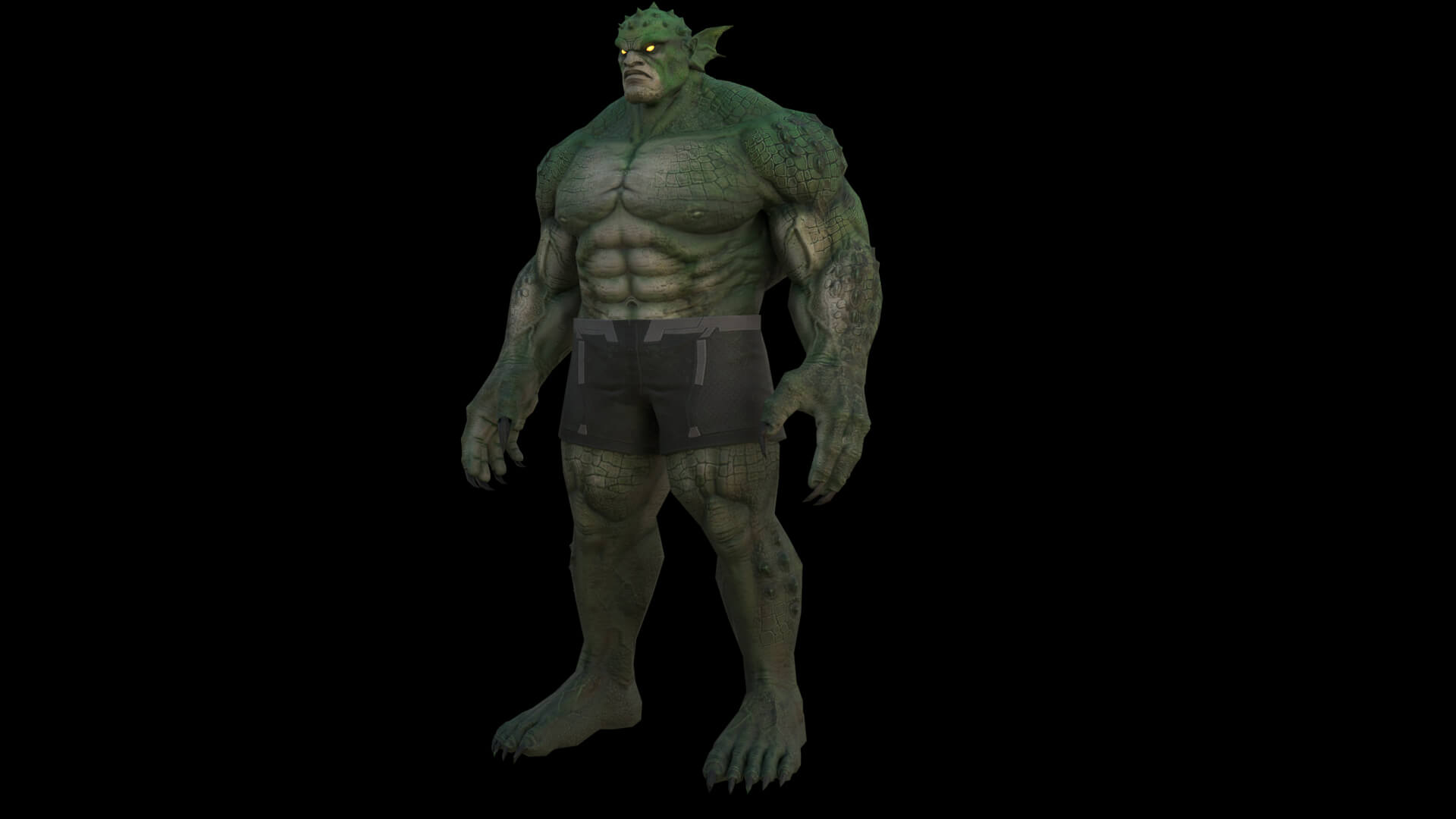 Free Marvel Abomination 3D Model Fully Rigged Textured by MustafaMohmmed
