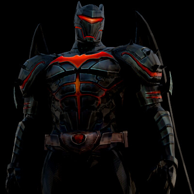 Hellbat Armor 3D Model Rigged Game Ready Character by MustafaMohmmed