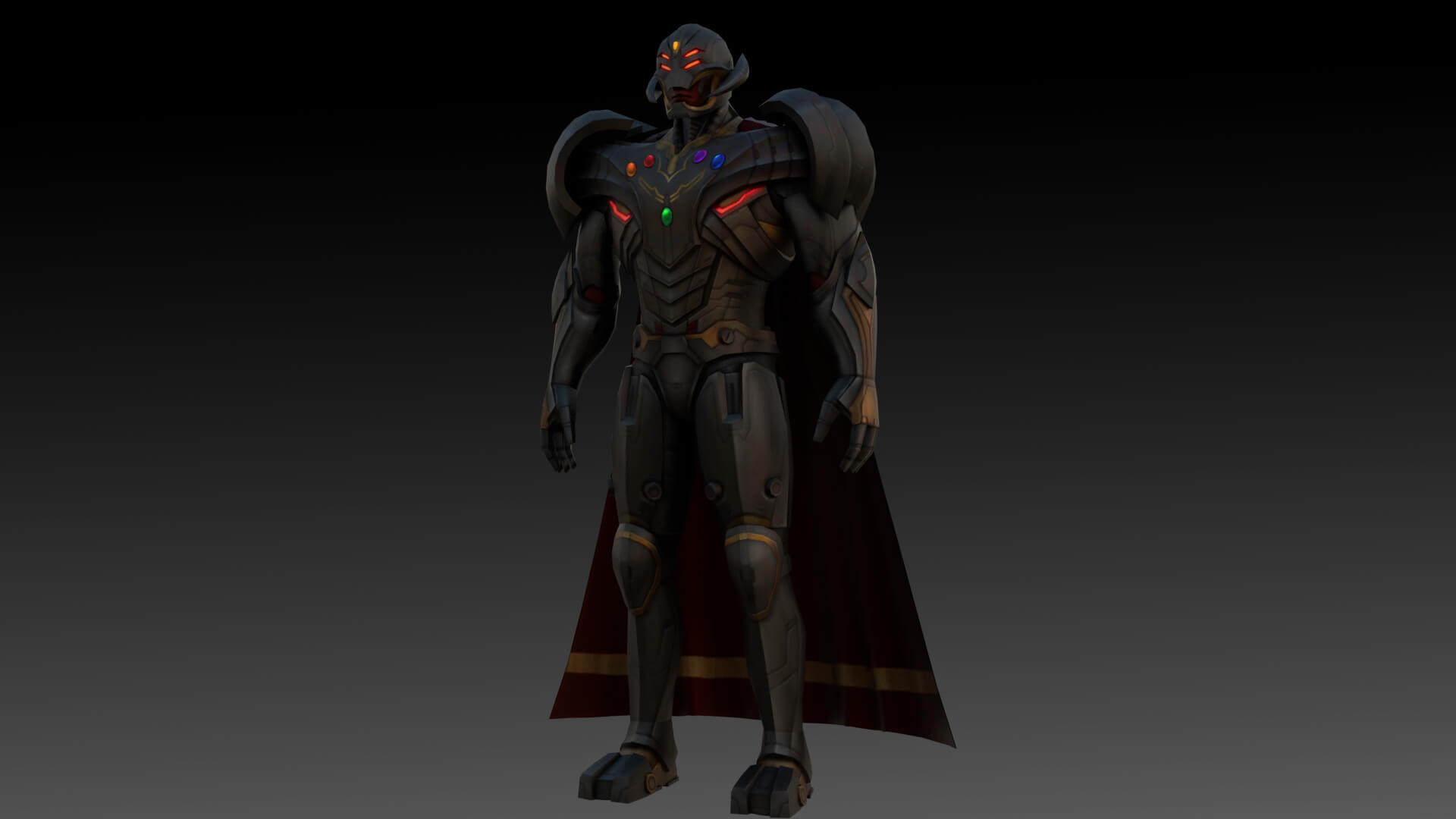 Infinity Ultron 3D Model High Quality Rigged by MustafaMohmmed