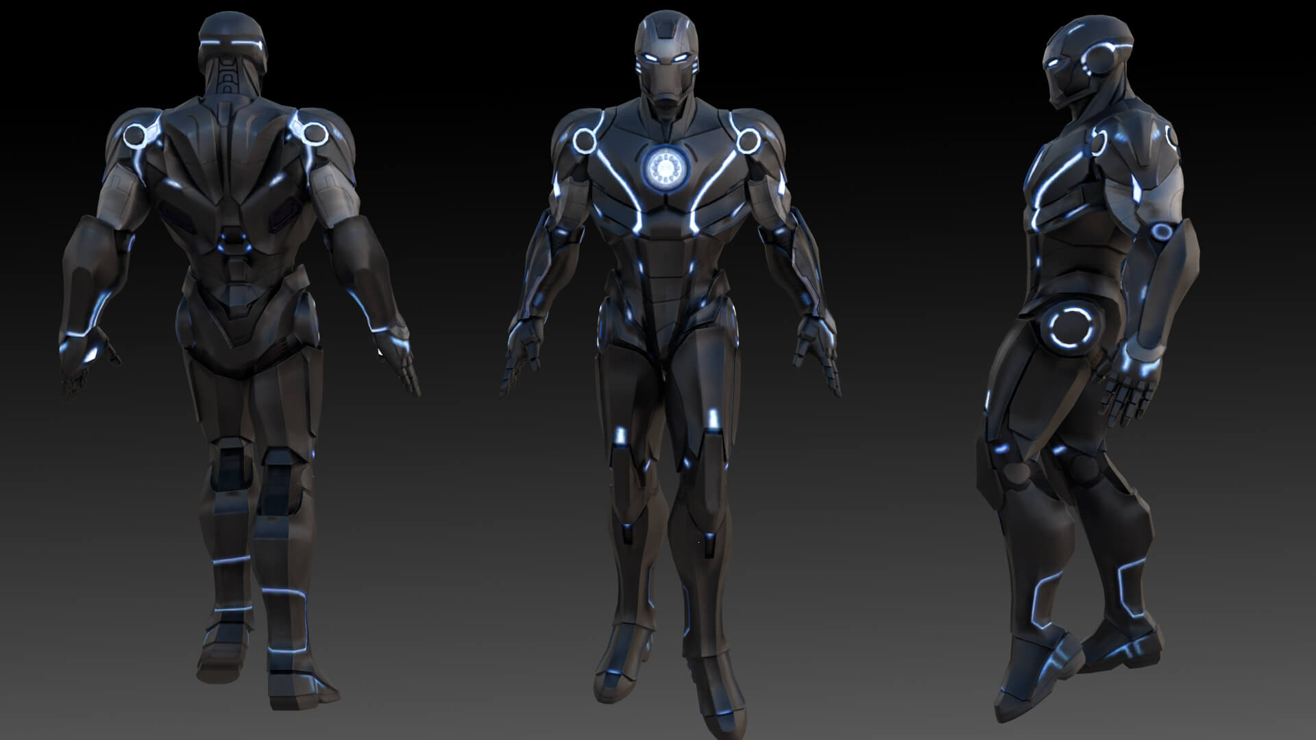 Iron Man Suit 3d Model