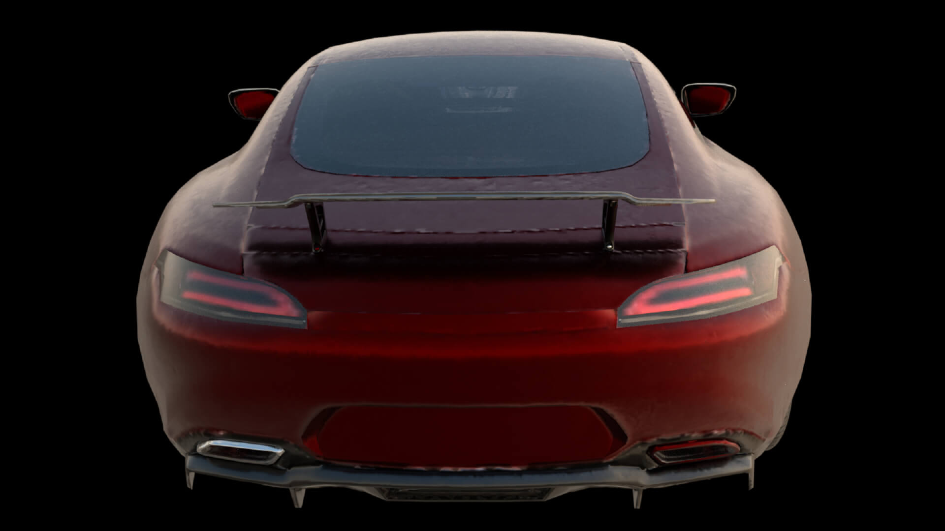 Mercedes Benz AMG Sports Car 3D Model Realistic High Detail by ...