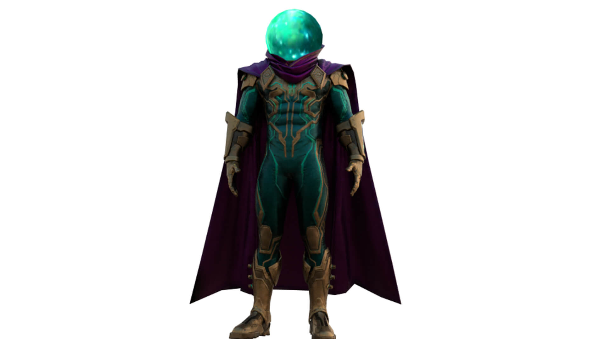 Mysterio 3D Model Rigged Game-Ready Character by MustafaMohmmed