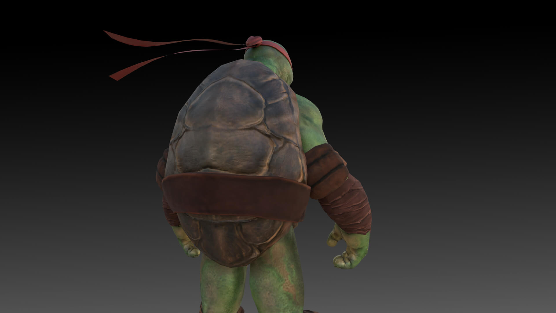Raphael TMNT 3D Model High Quality Rigged by MustafaMohmmed