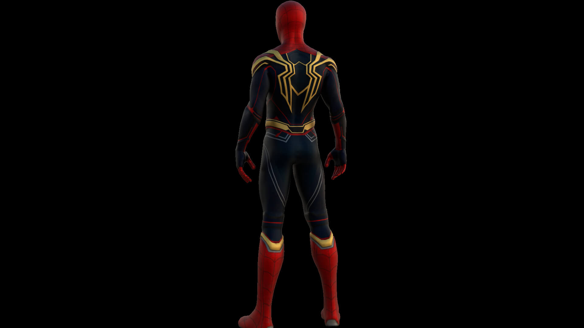 Spider-Man MCU Suit Rigged and Game Ready 3D Model by MustafaMohmmed