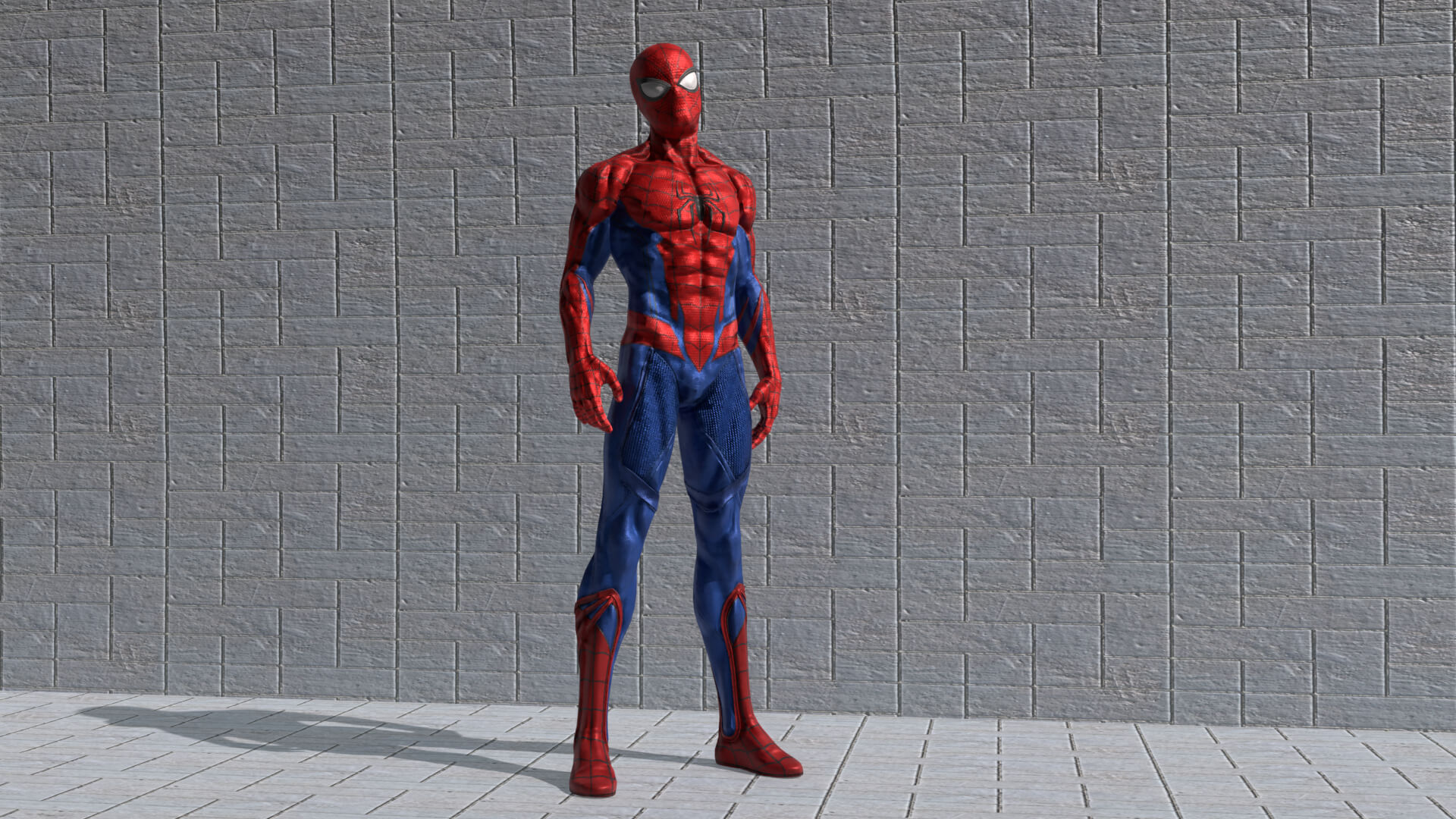 Spider-Man Marvel Hero 3D Model by MustafaMohmmed