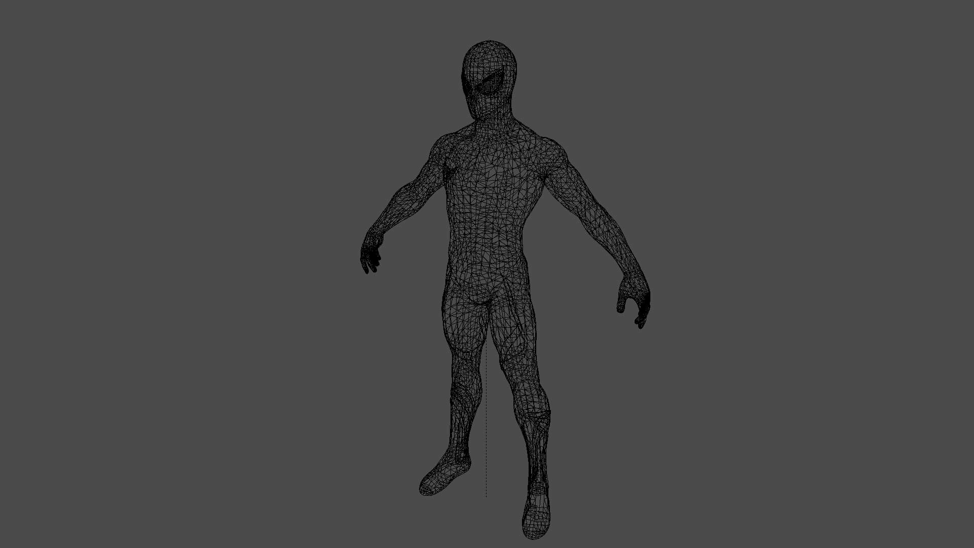 Spider-Man Marvel Hero 3D Model by MustafaMohmmed