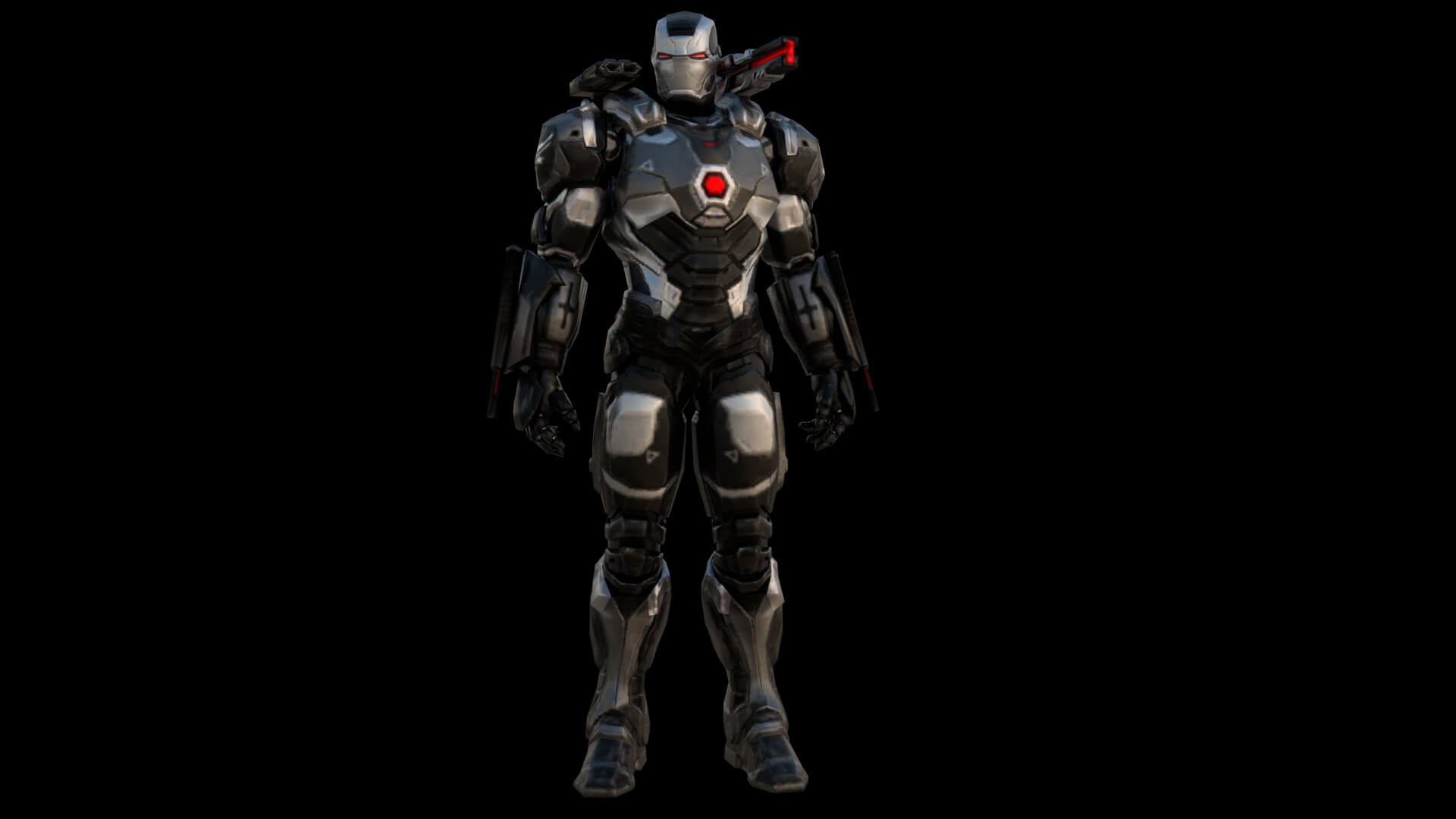 War Machine 3D Model High Quality Game Ready Asset by MustafaMohmmed