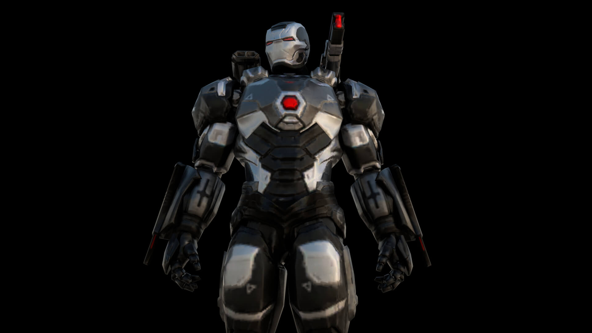 War Machine 3D Model High Quality Game Ready Asset by MustafaMohmmed