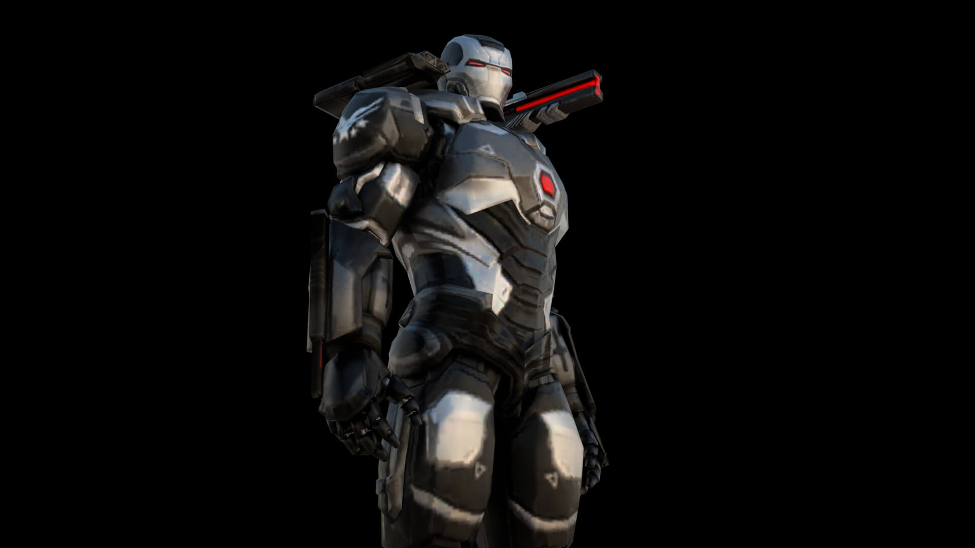War Machine 3D Model High Quality Game Ready Asset by MustafaMohmmed